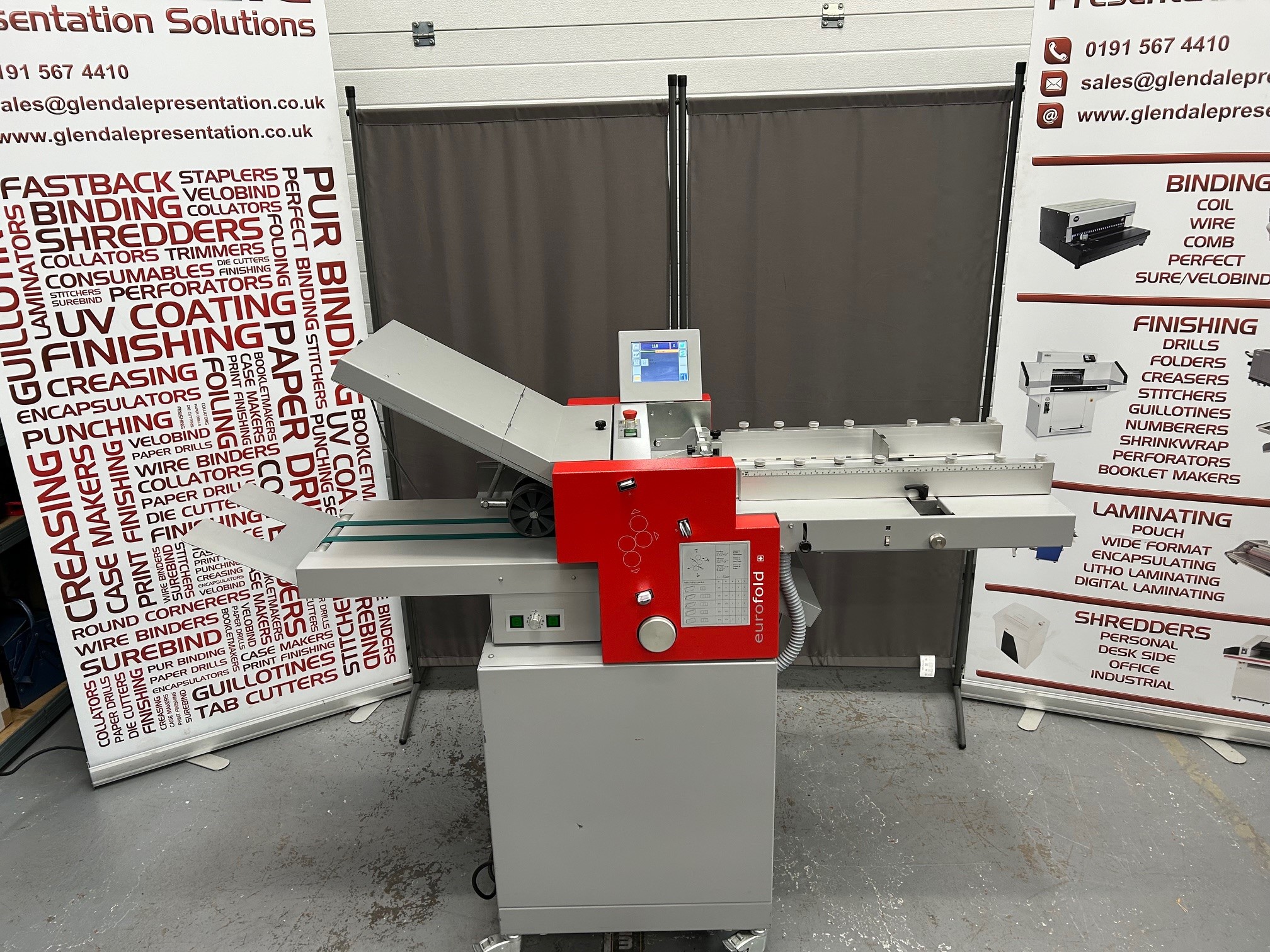 Refurbished Sold Multigraf EuroFold 235SM Paper Folder at Glendale ...