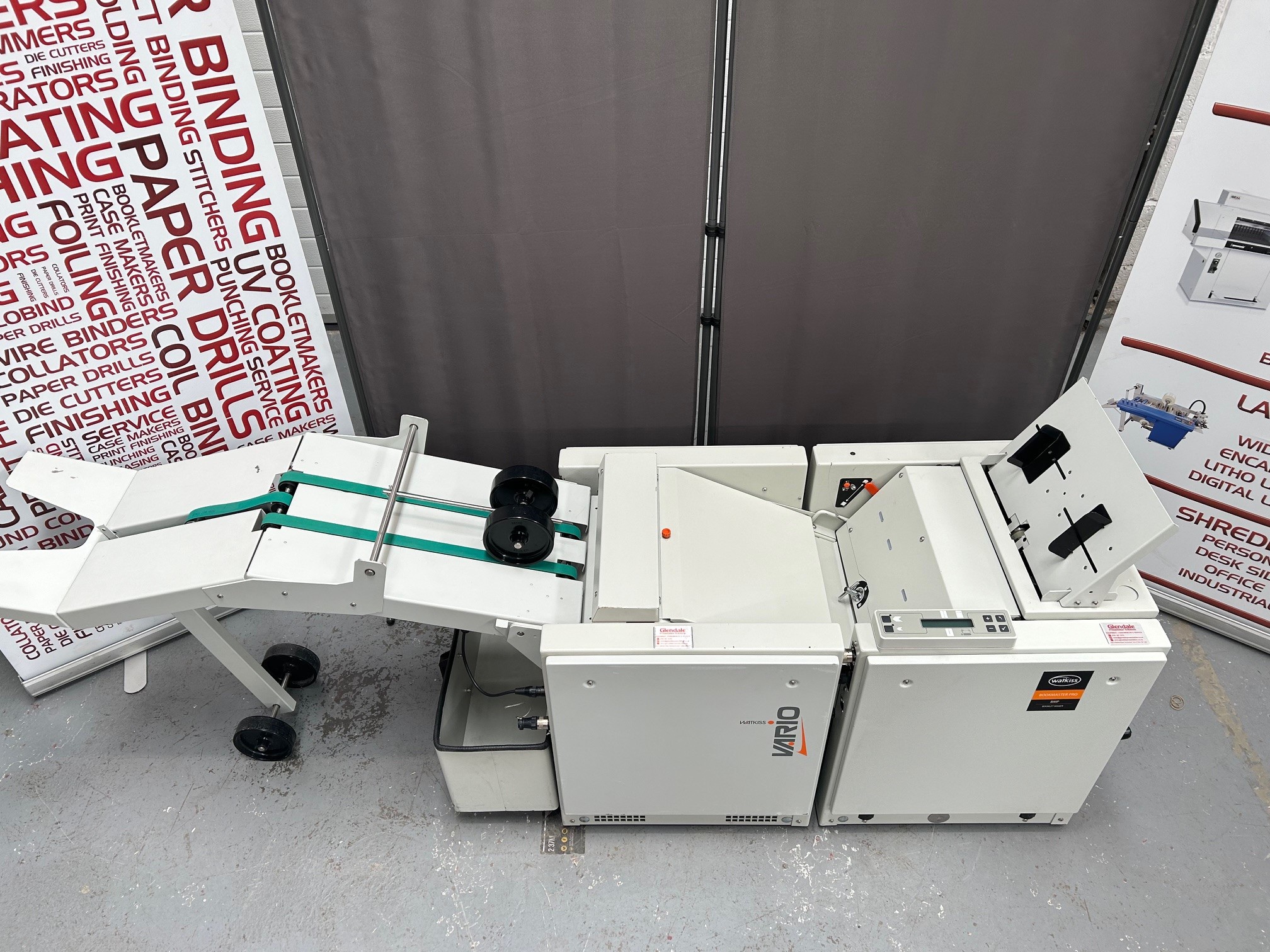 Refurbished Sold Watkiss Morgana BookMaster Pro Booklet Maker at Glendale Presentation Solutions