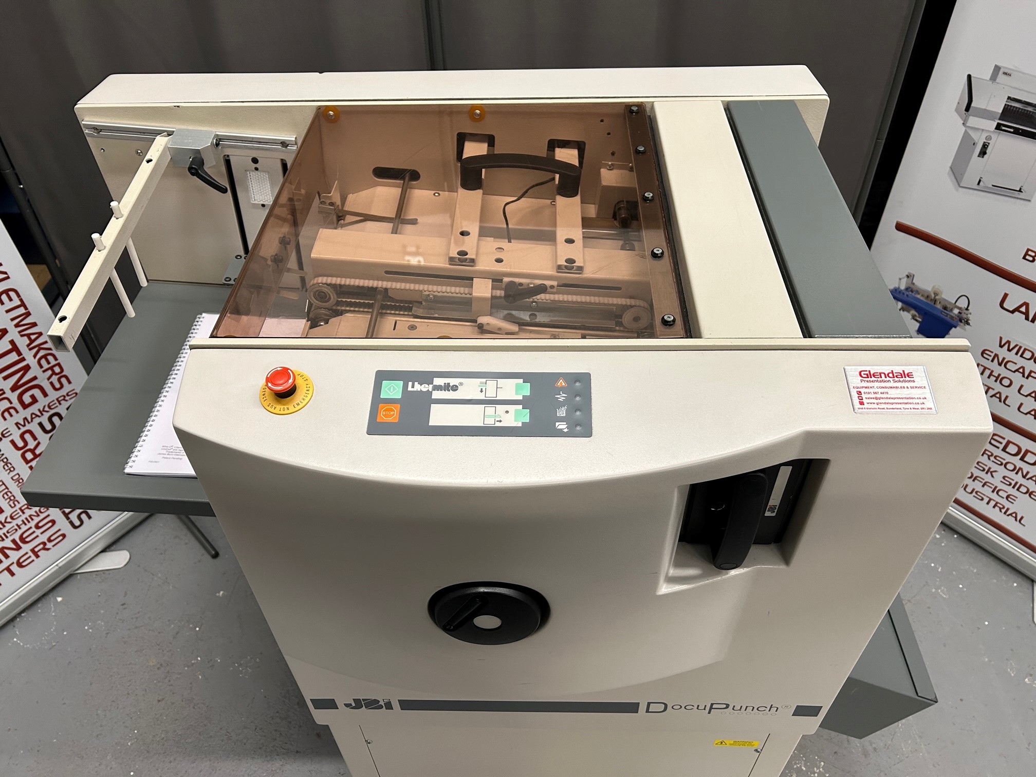 Refurbished Sold JBI DocuPunch Automatic Punch at Glendale Presentation ...