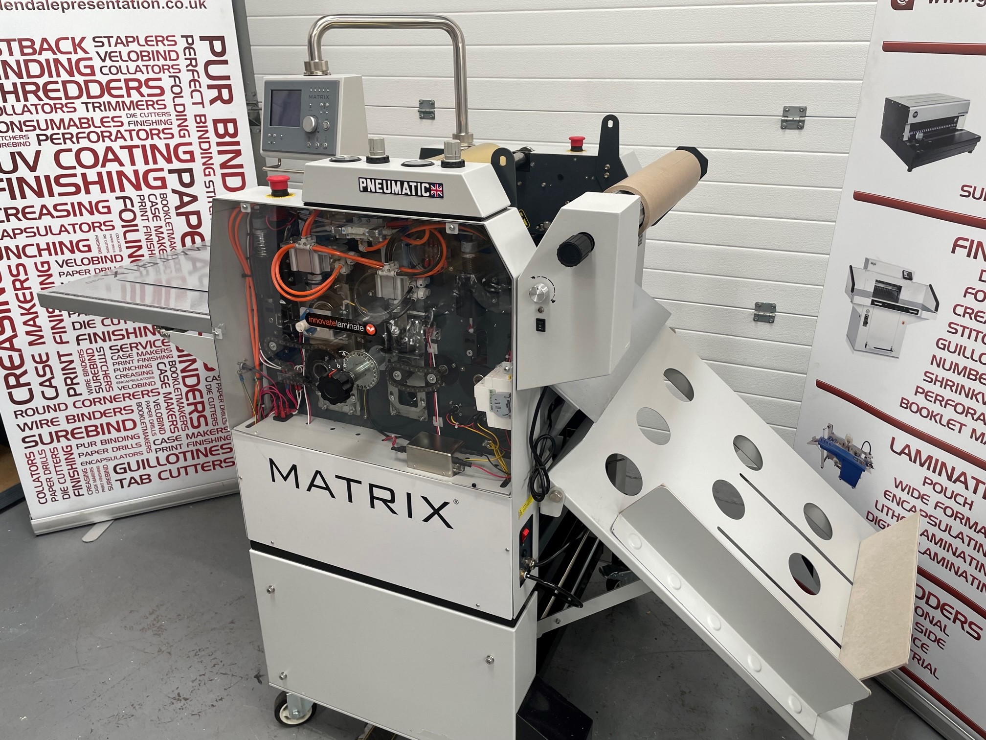 Used Matrix 5300P Laminator with Digital Foiling