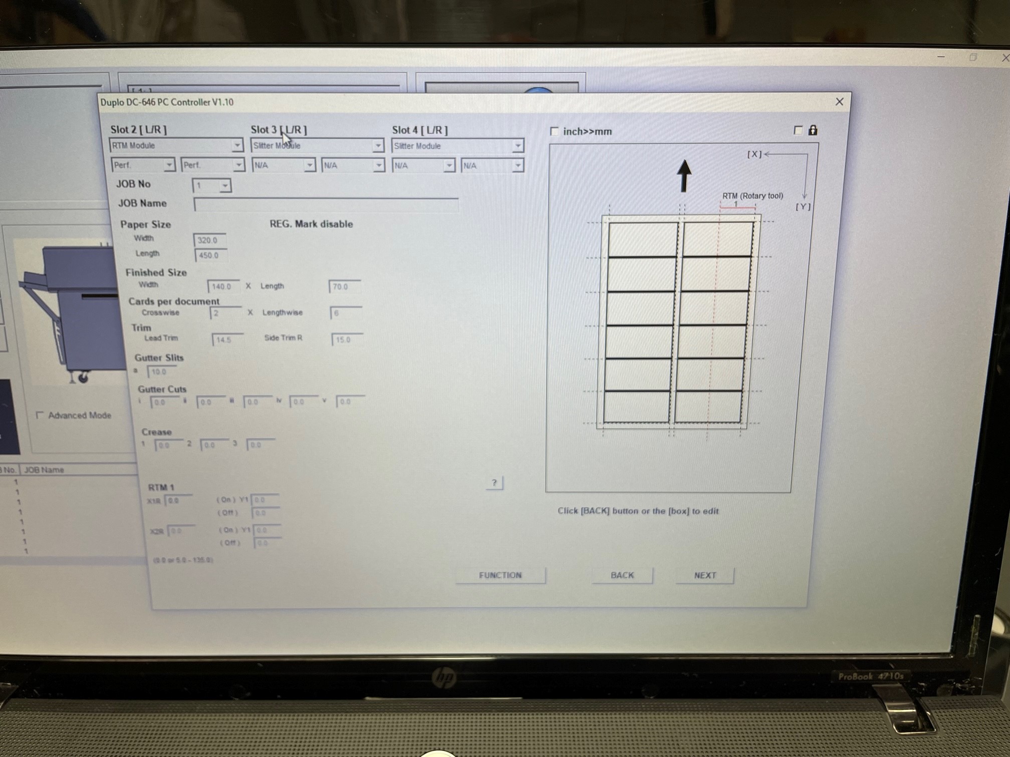 Duplo DC646 Slitter/Cutter/Creaser - Glendale