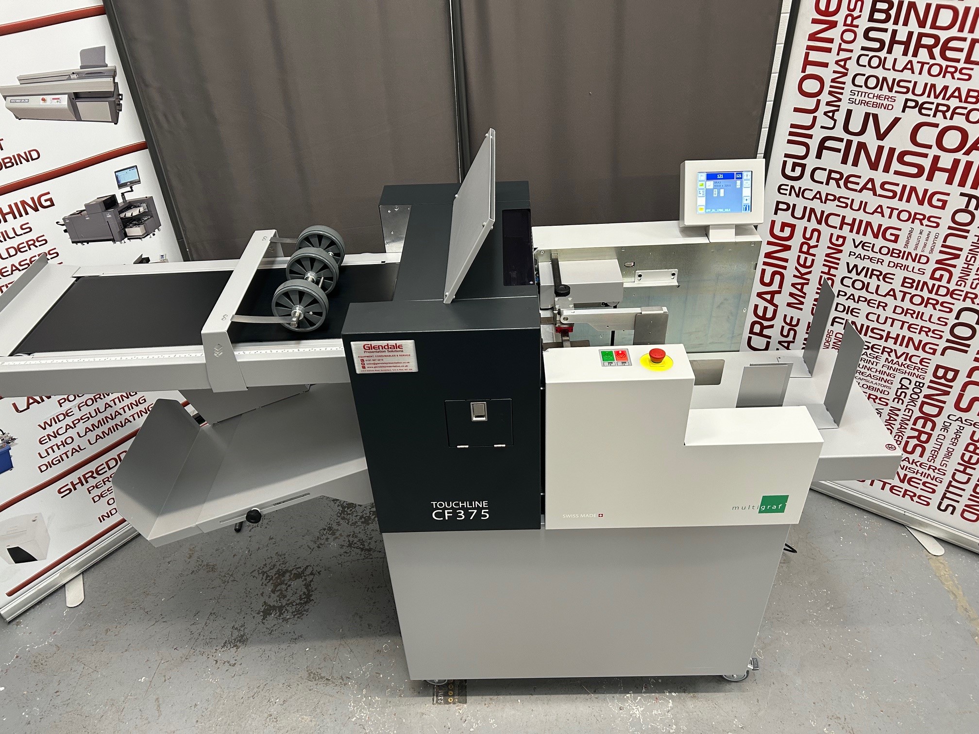 Refurbished Sold Multigraf Touchline CF375 Creaser Folder at Glendale ...