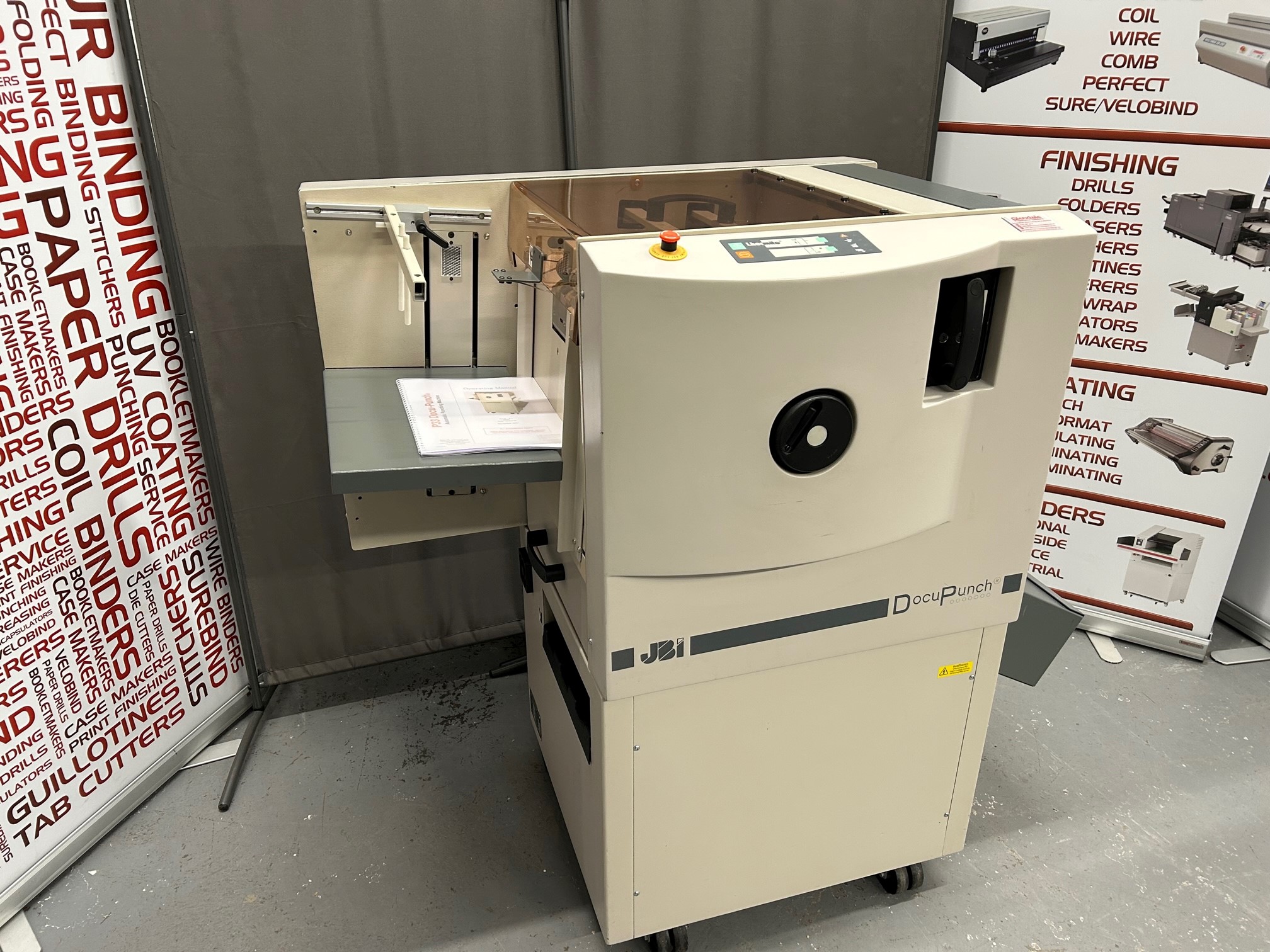 Refurbished Sold JBI DocuPunch Automatic Punch at Glendale Presentation ...