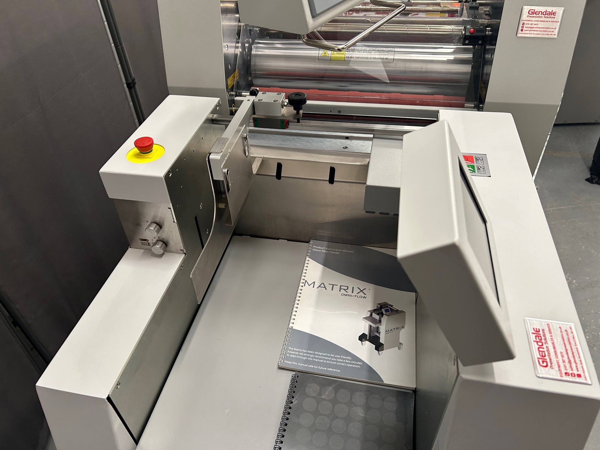 Refurbished Sold Matrix 370P Laminator with Omni-Flow Automatic Sheet ...