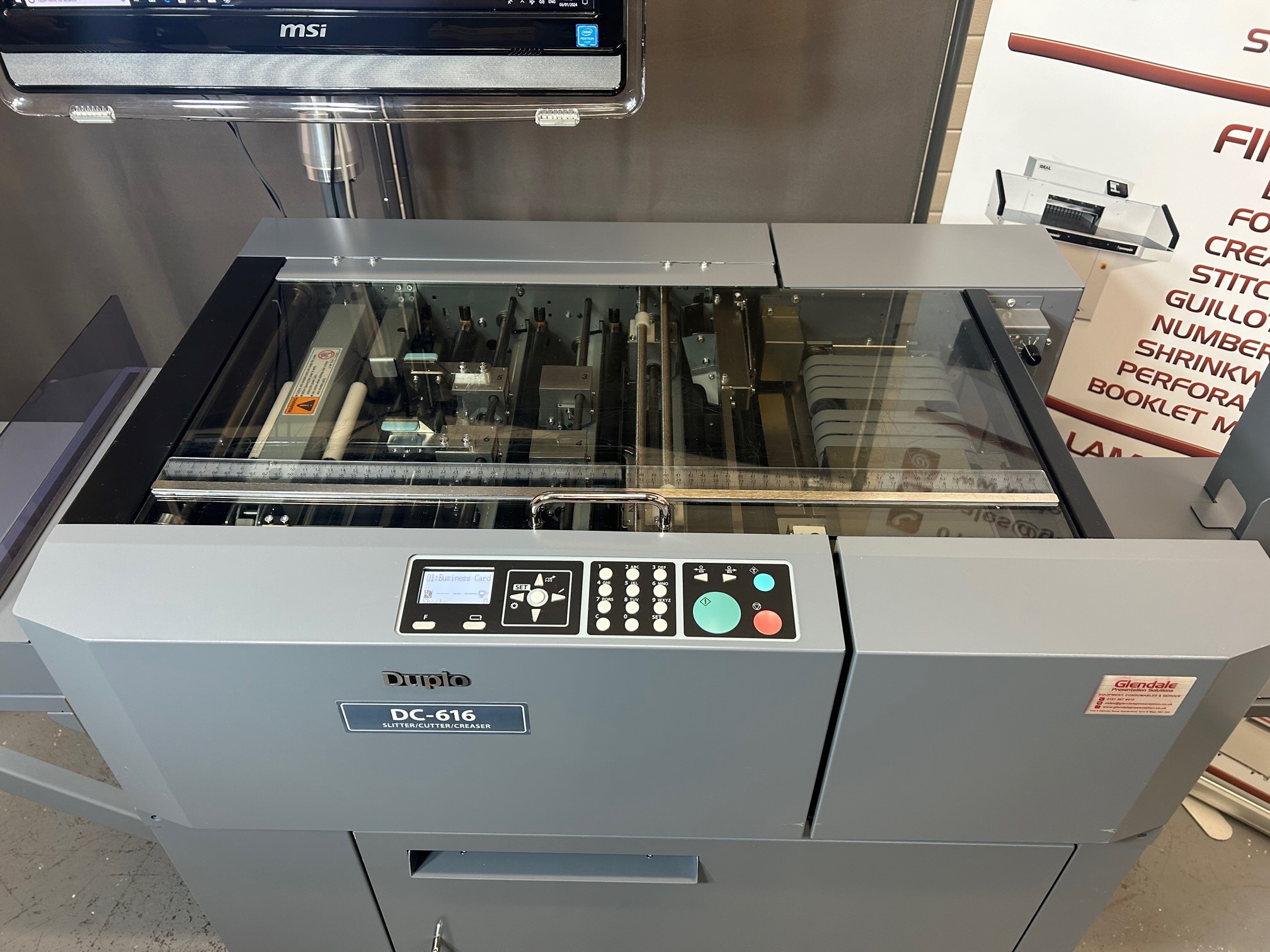 Refurbished Duplo DC616 Pro Slitter/Cutter/Creaser for Sale at Glendale ...