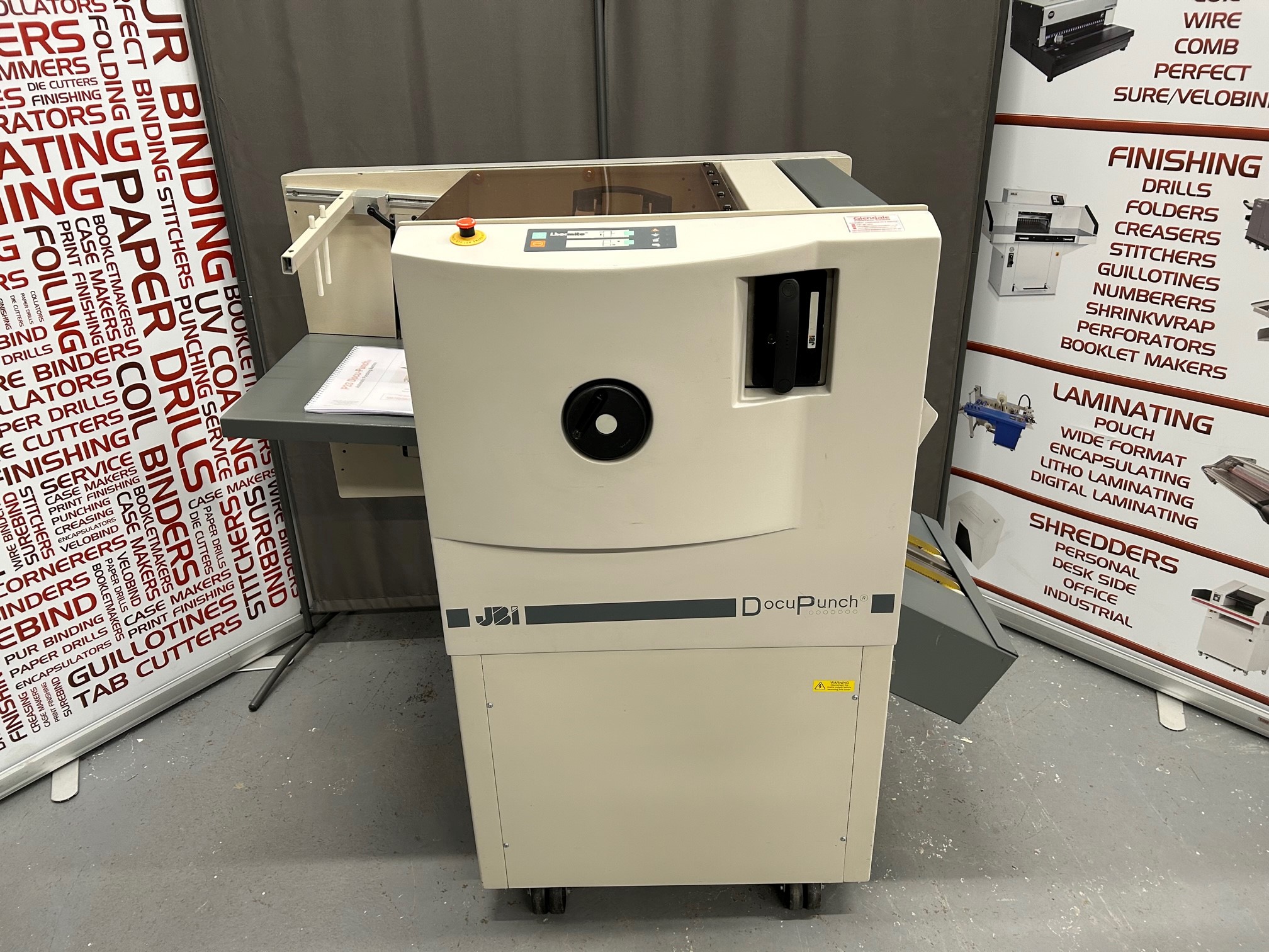Refurbished Sold JBI DocuPunch Automatic Punch at Glendale Presentation ...