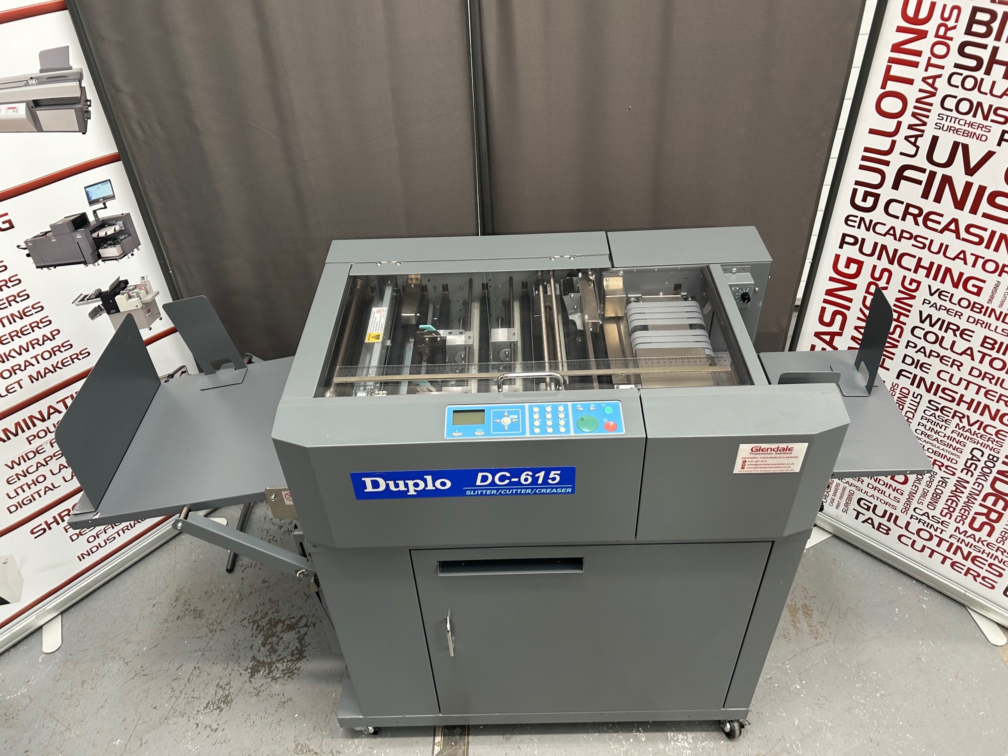 Refurbished Sold Duplo DC615 Slitter/Cutter/Creaser at Glendale ...