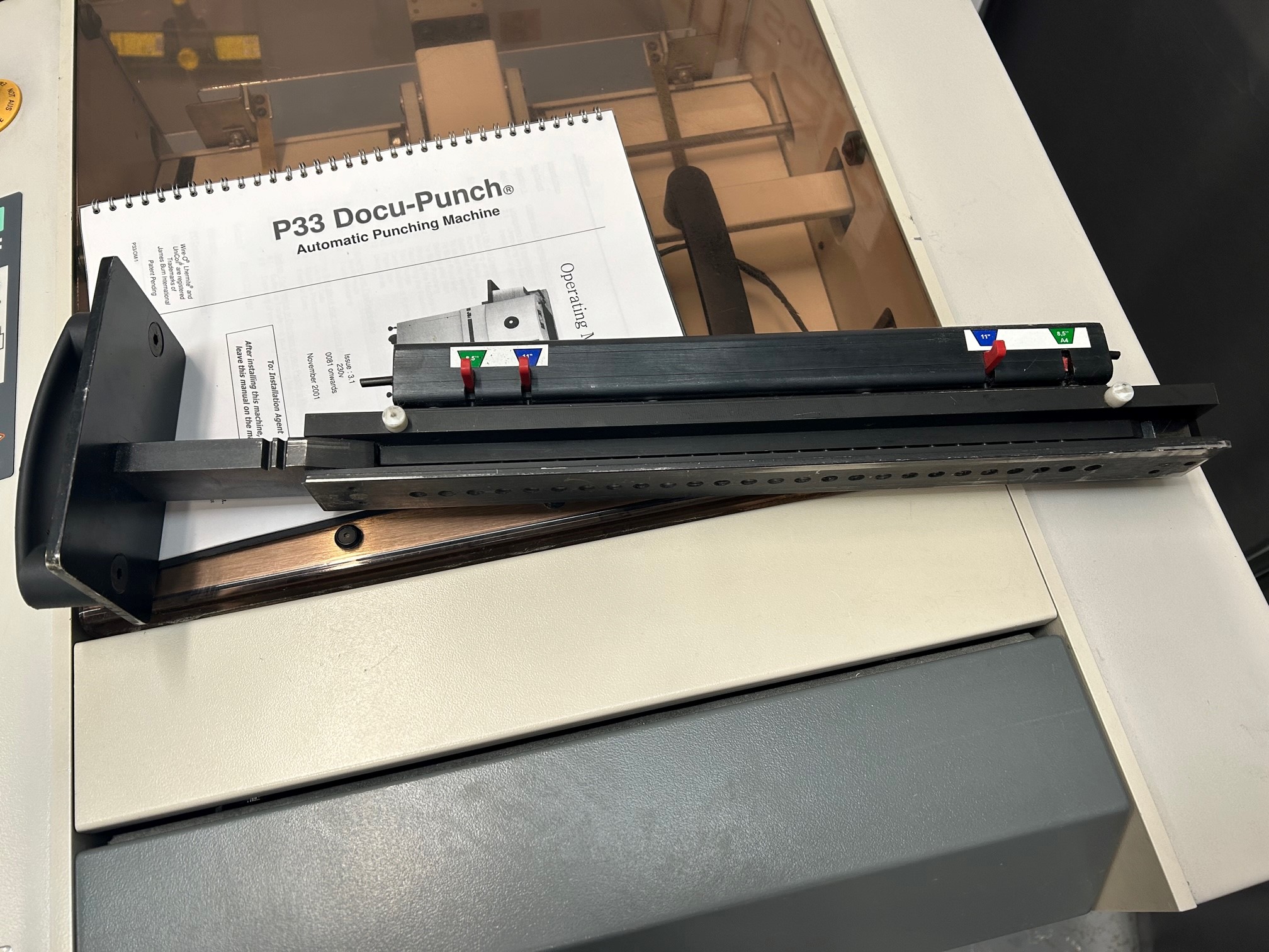 Refurbished Sold JBI DocuPunch Automatic Punch at Glendale Presentation ...