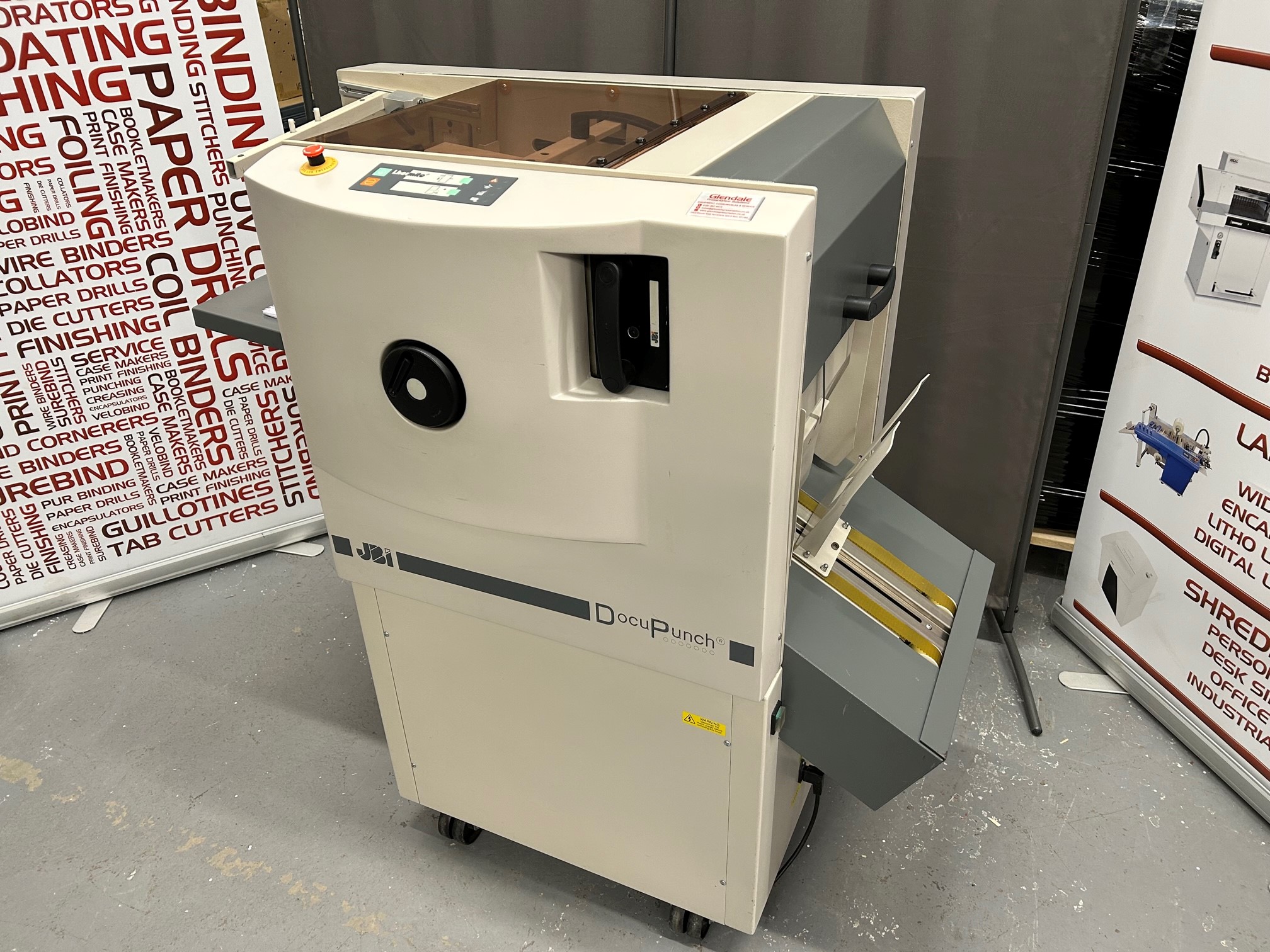 Refurbished Sold JBI DocuPunch Automatic Punch at Glendale Presentation ...