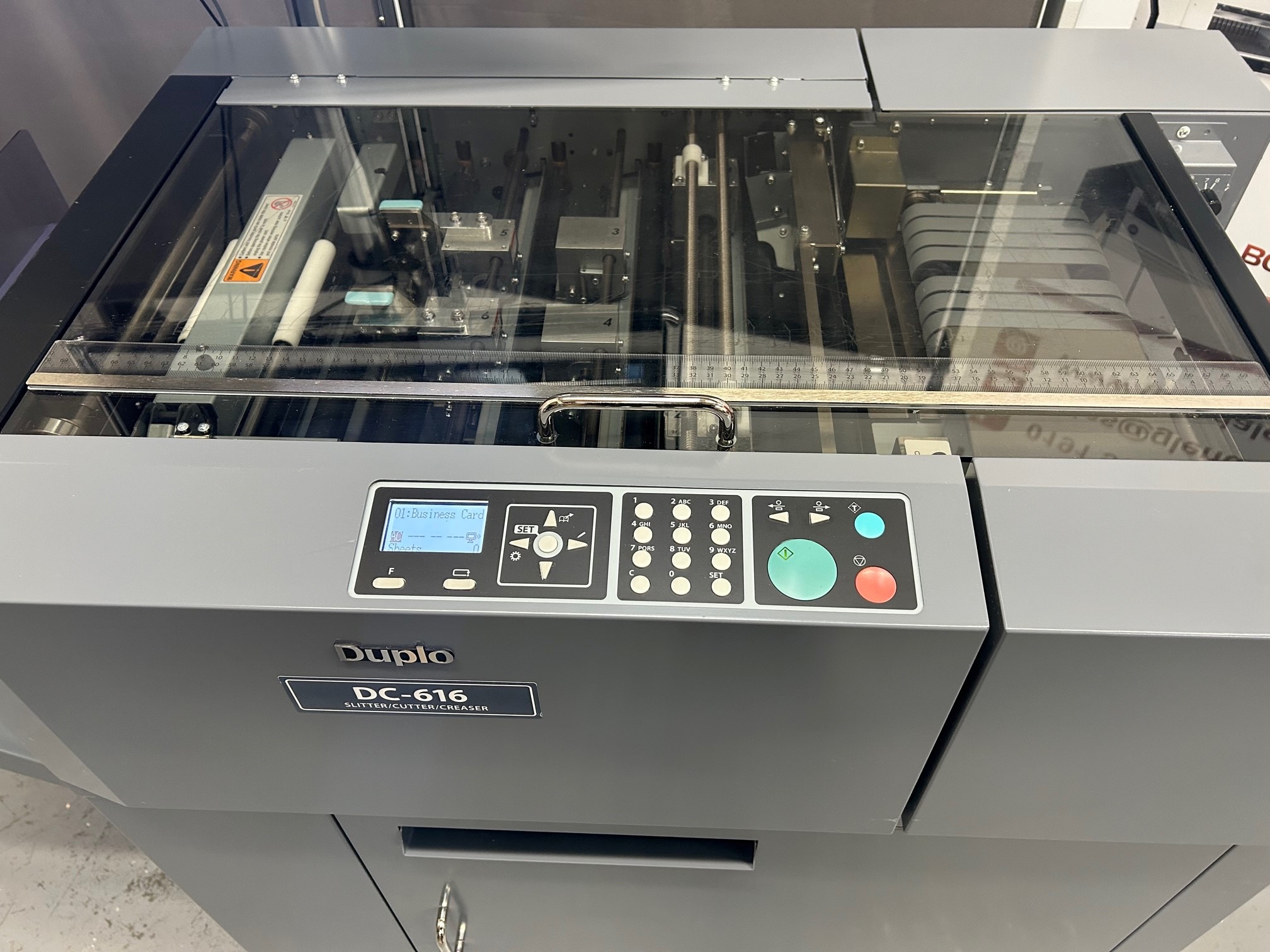 Refurbished Duplo DC616 Pro Slitter/Cutter/Creaser for Sale at Glendale ...