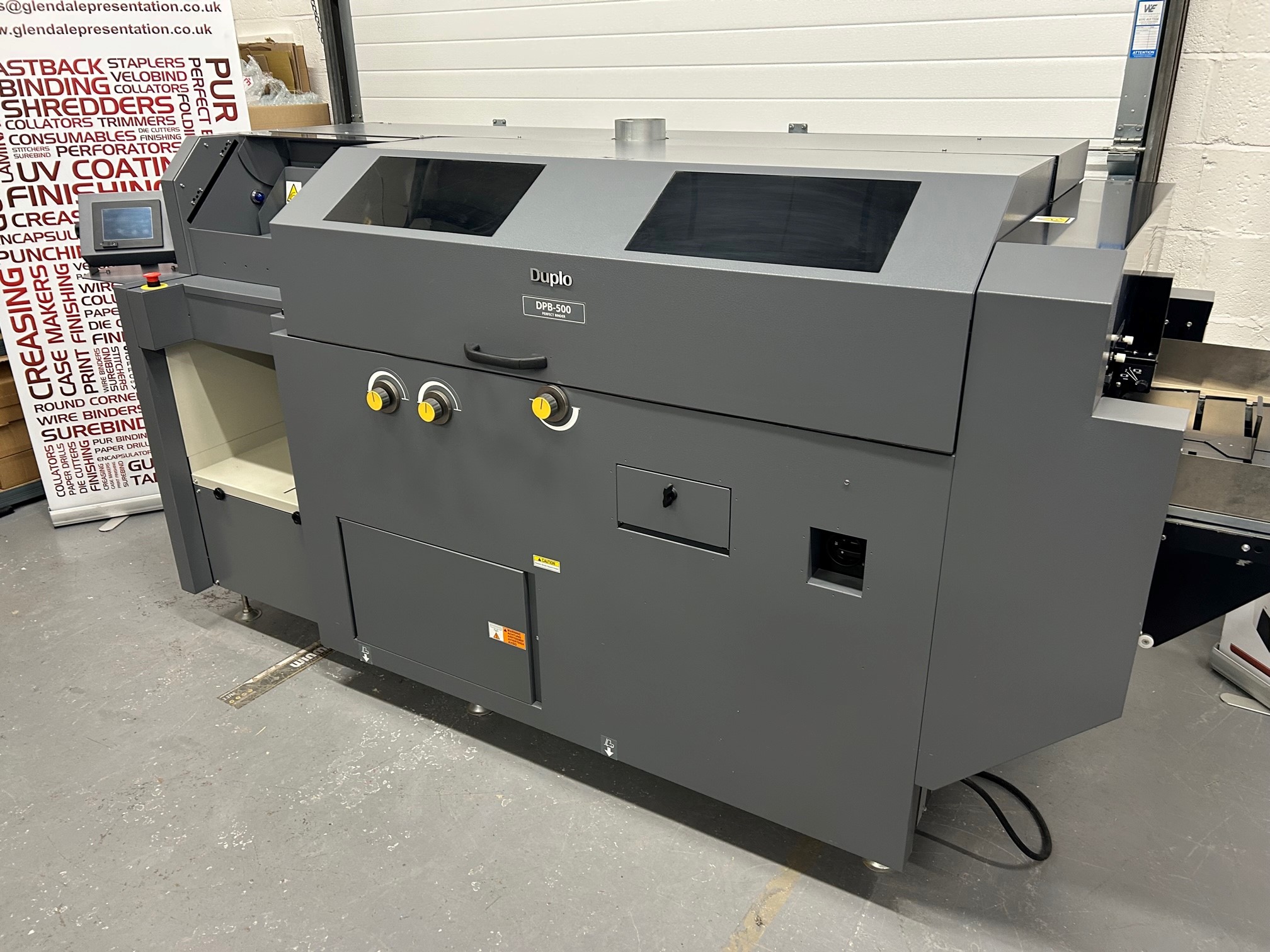 Refurbished Sold Duplo DPB-500 DuBinder Perfect Binder at Glendale ...