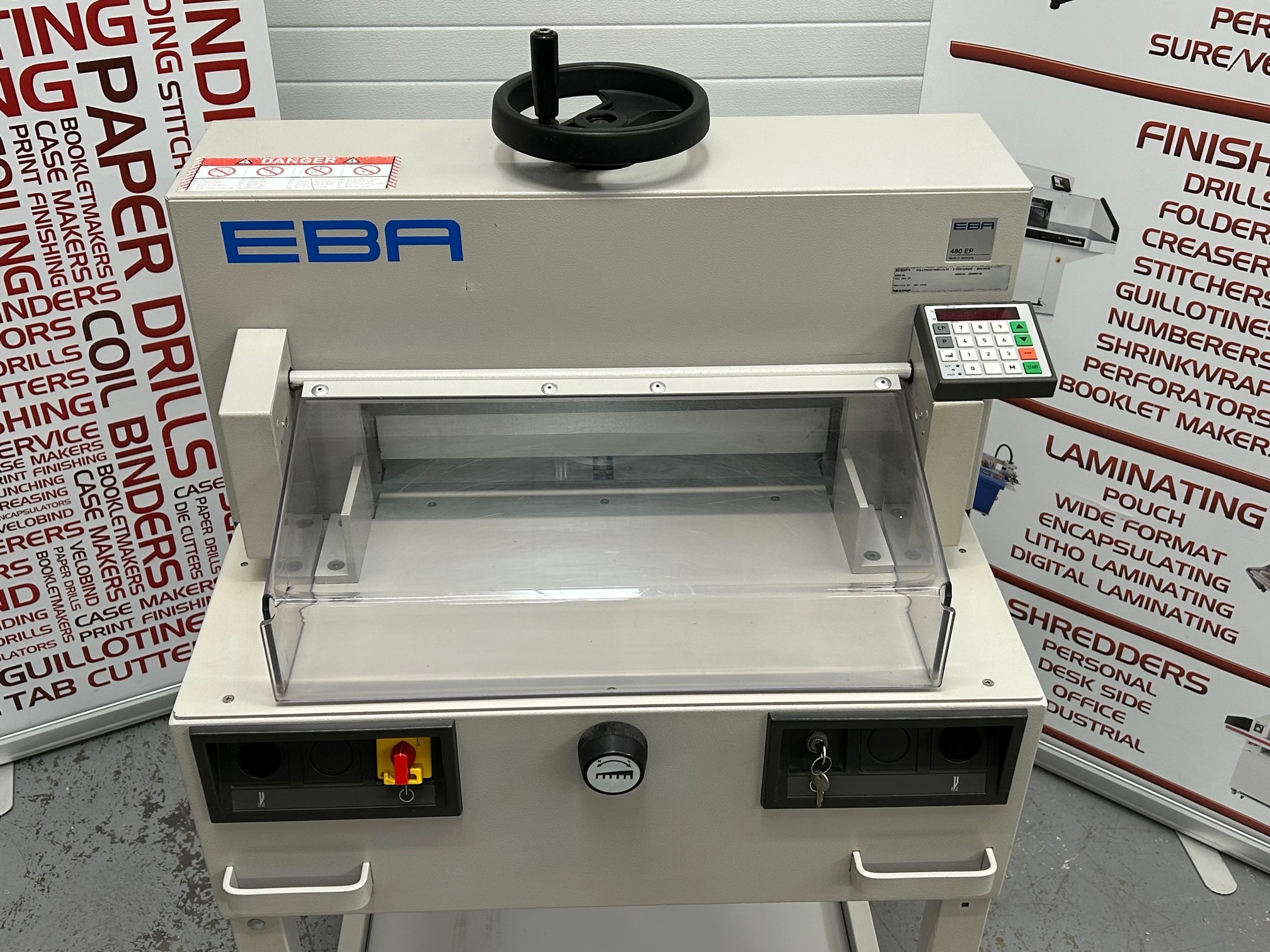 Refurbished EBA Ideal 4850 EP Guillotine for Sale at Glendale ...