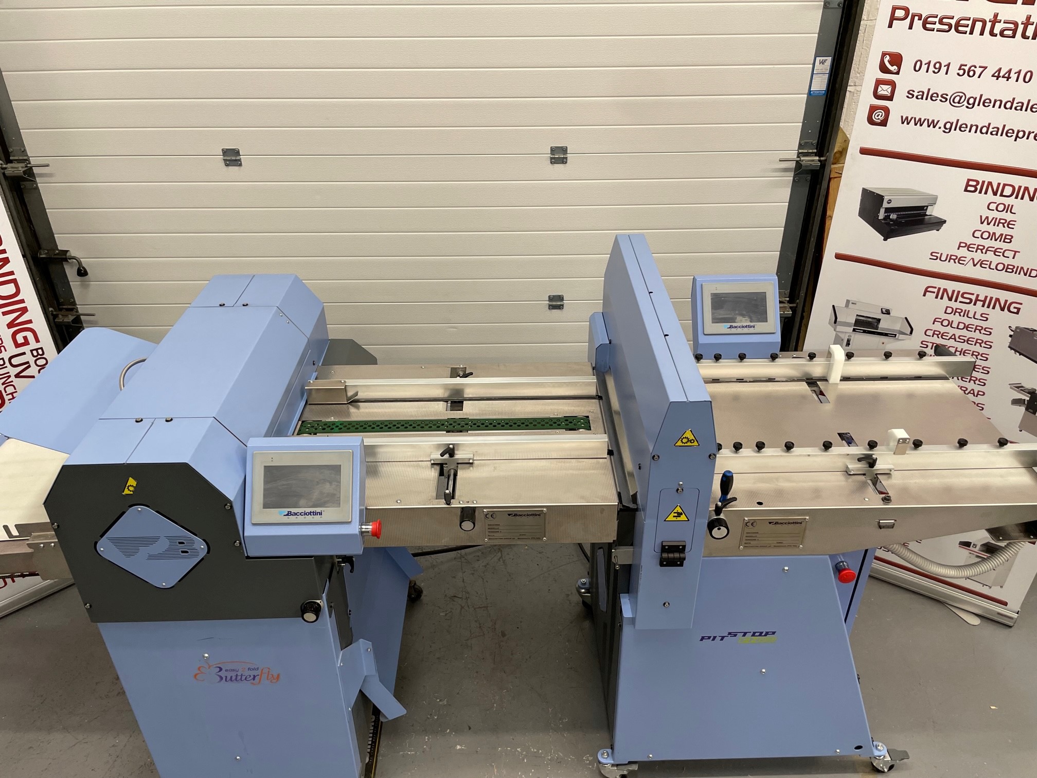 Bacciottini Pitstop FM High Speed Creaser & Butterfly Folder