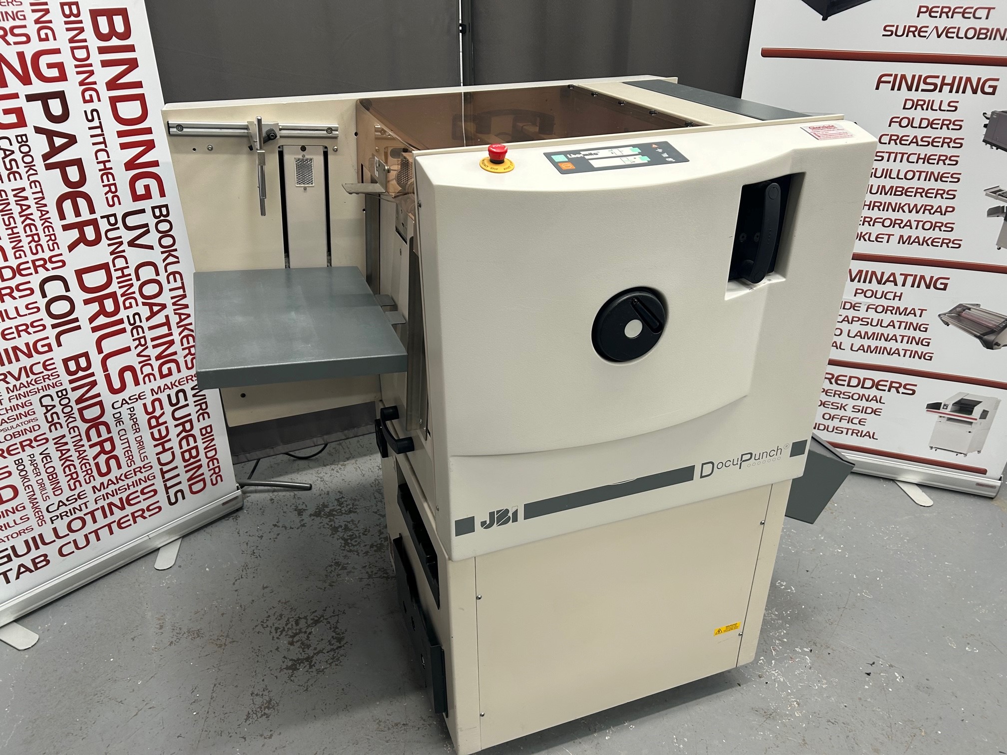 Refurbished Sold JBI DocuPunch Automatic Punch at Glendale Presentation ...