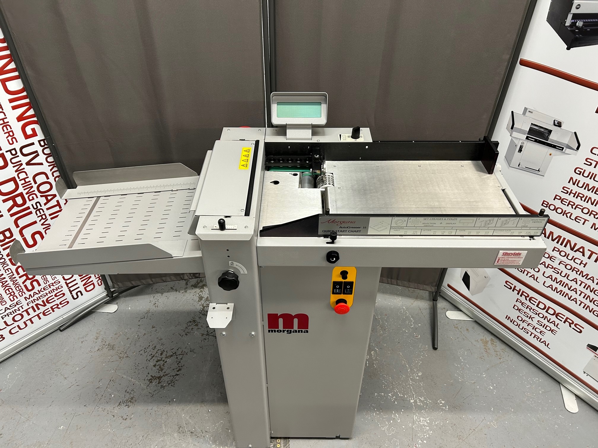 Refurbished Sold Morgana Autocreaser 33 at Glendale Presentation Solutions