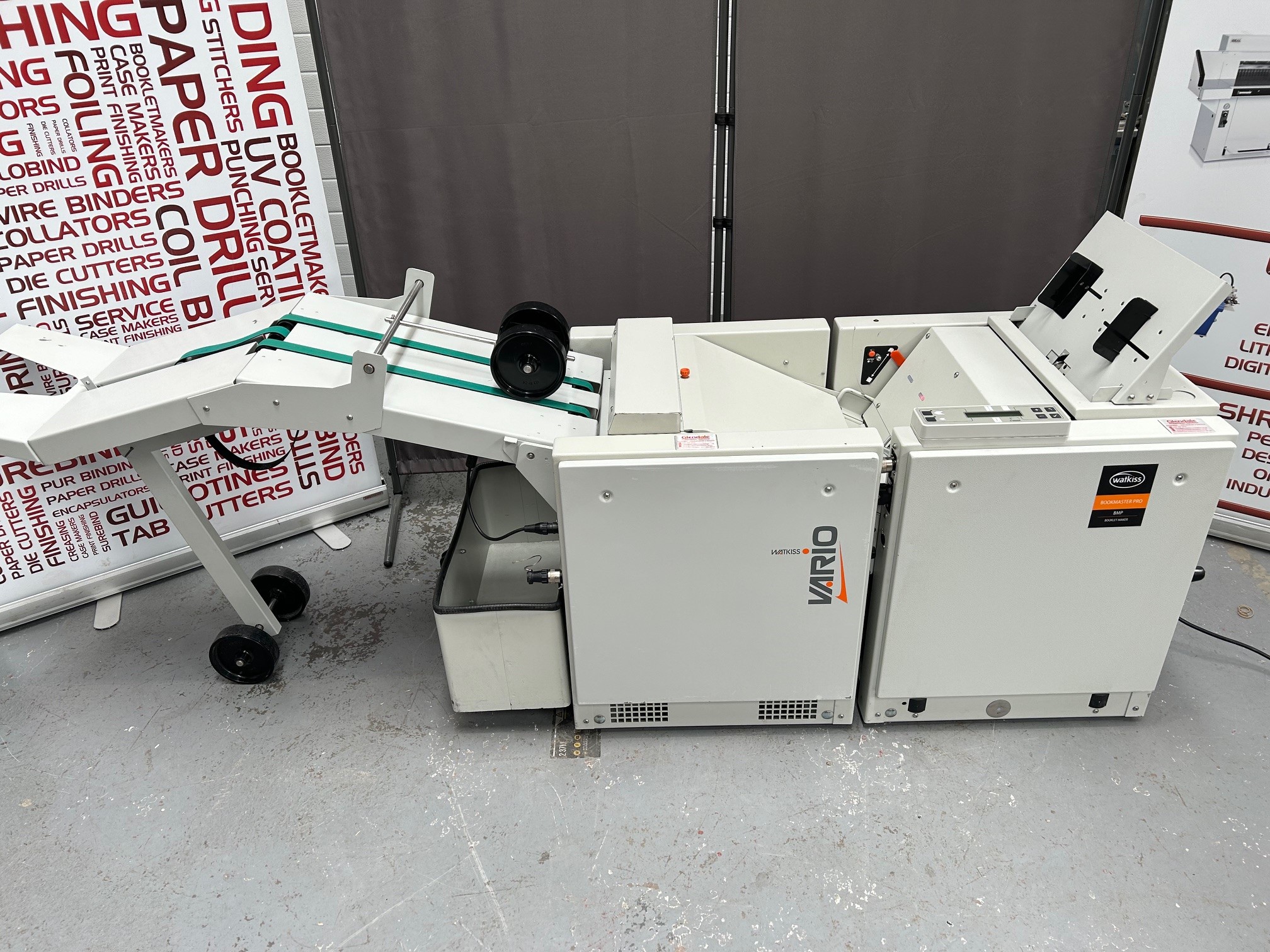 Refurbished Sold Watkiss Morgana BookMaster Pro Booklet Maker at Glendale Presentation Solutions