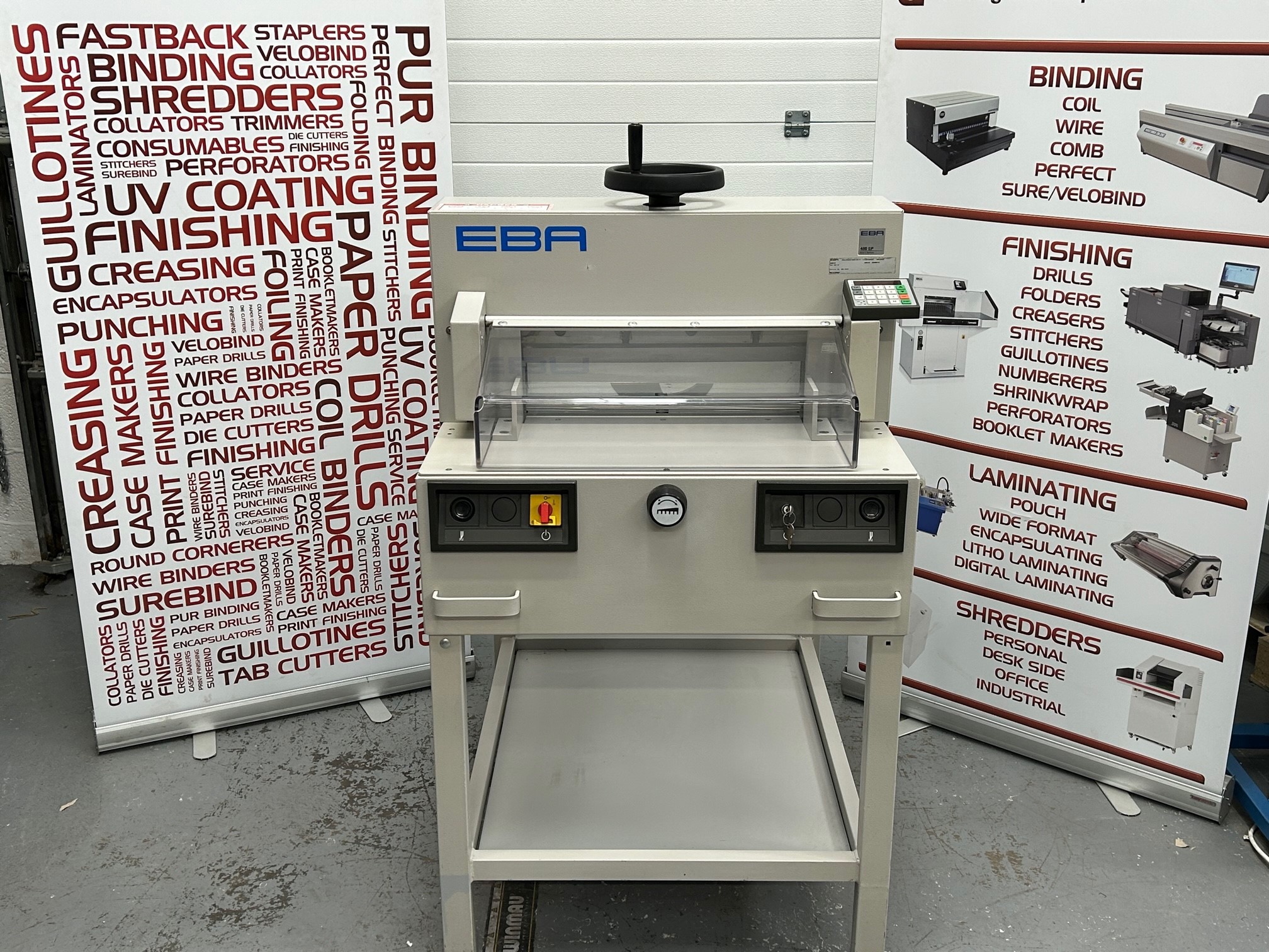 Refurbished EBA Ideal 4850 EP Guillotine for Sale at Glendale ...