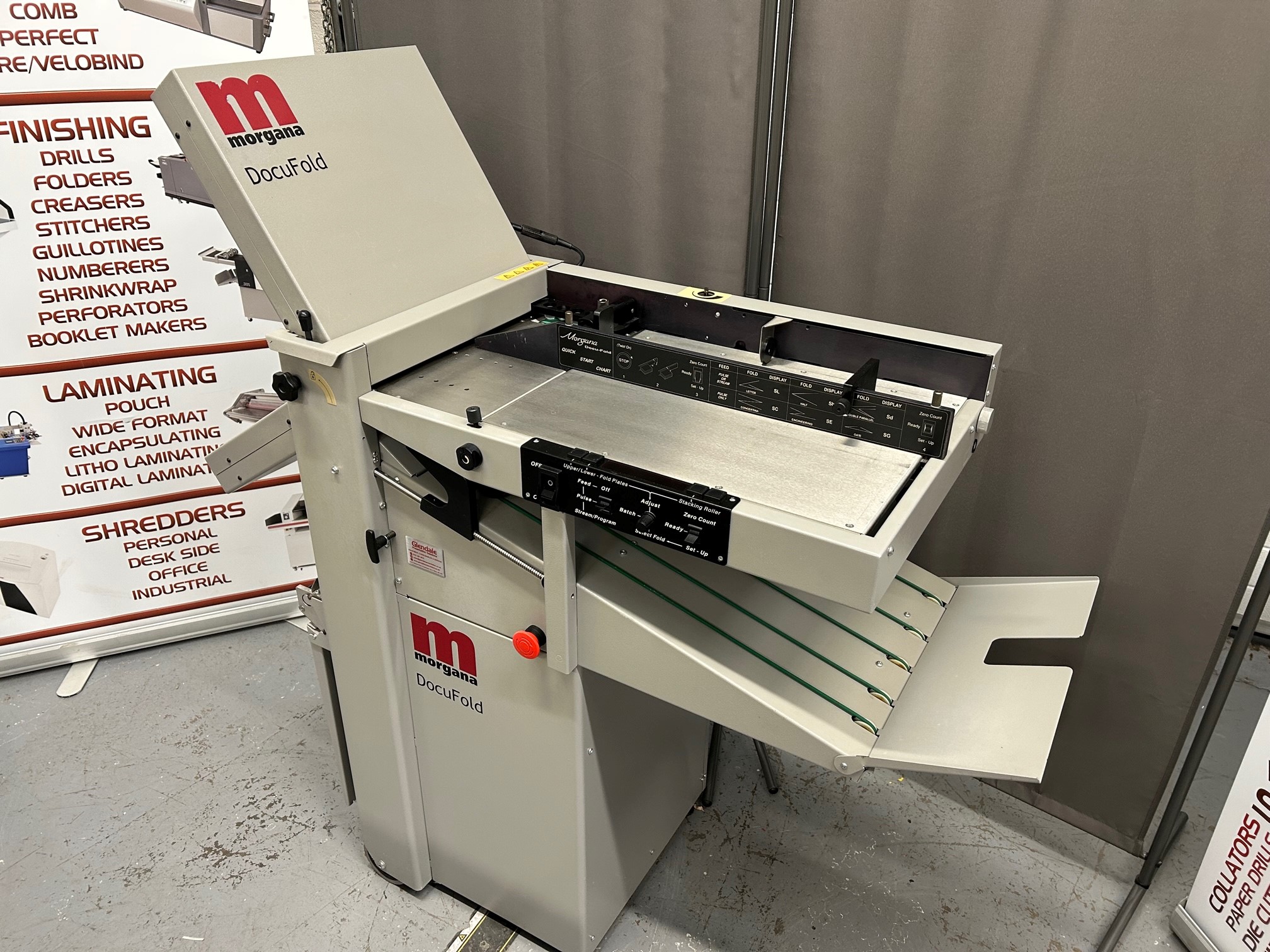 Refurbished Sold Morgana DocuFold Folder at Glendale Presentation Solutions