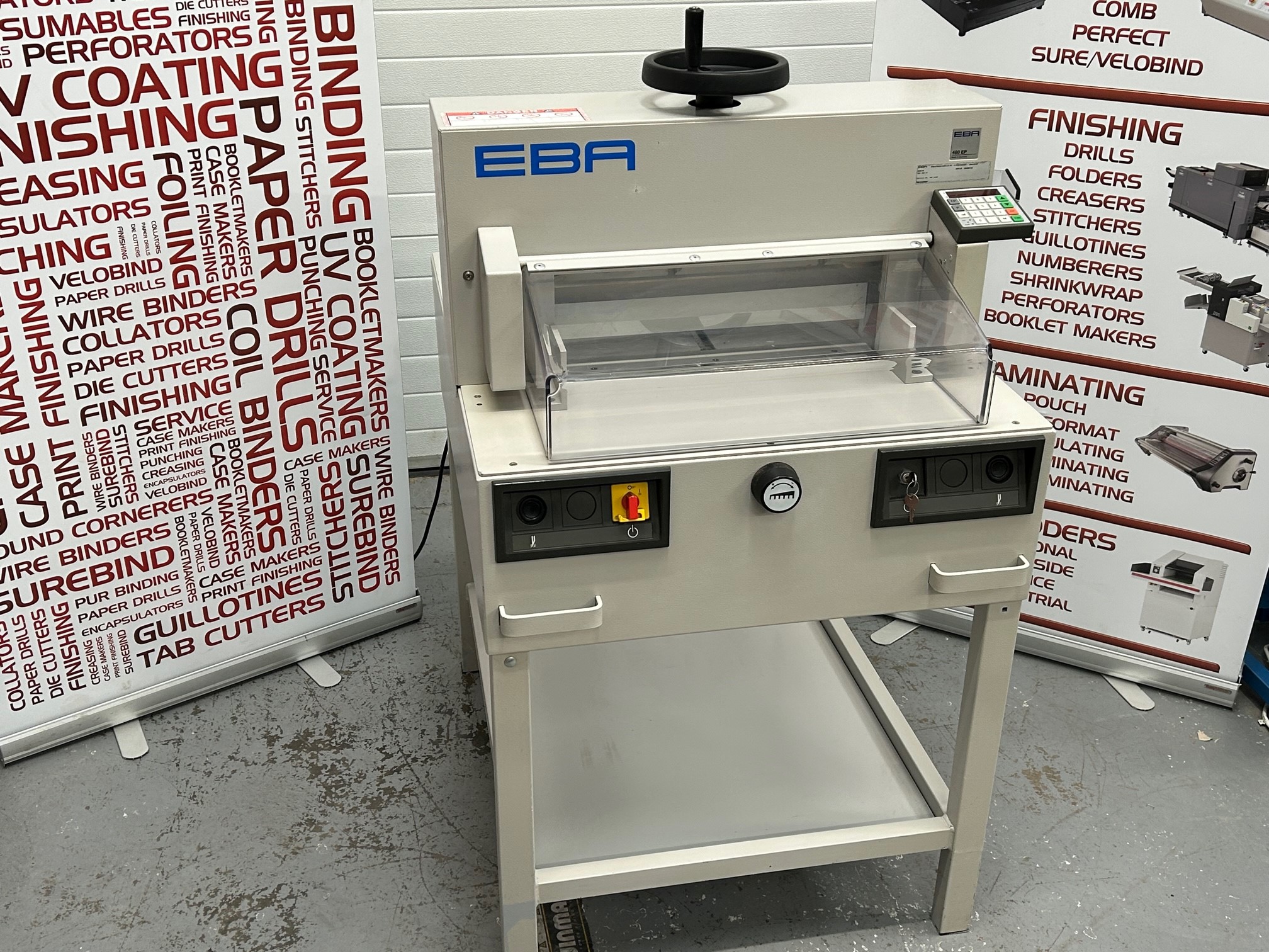 Refurbished EBA Ideal 4850 EP Guillotine for Sale at Glendale ...