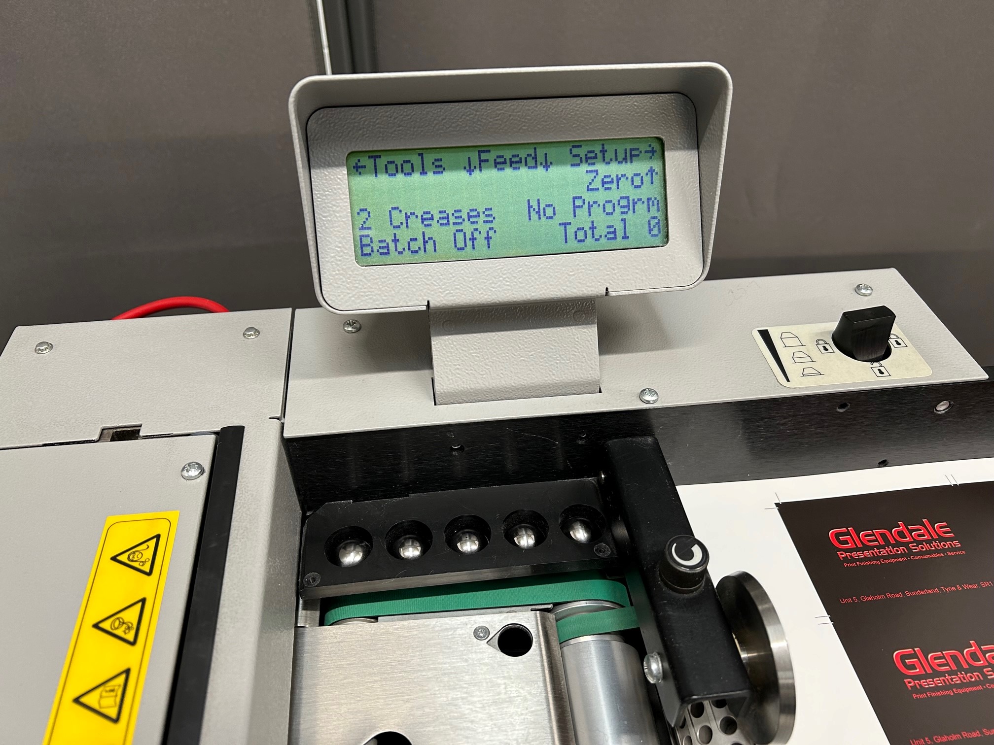 Refurbished Sold Morgana Autocreaser 33 at Glendale Presentation Solutions