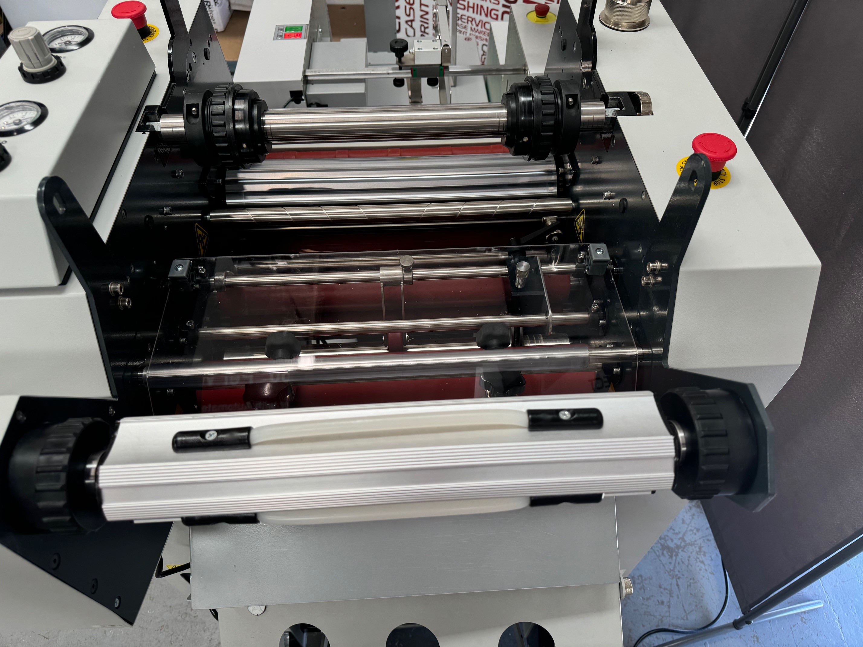 Refurbished Matrix 370P Laminator with Omni-Flow Automatic Sheet Feeder ...