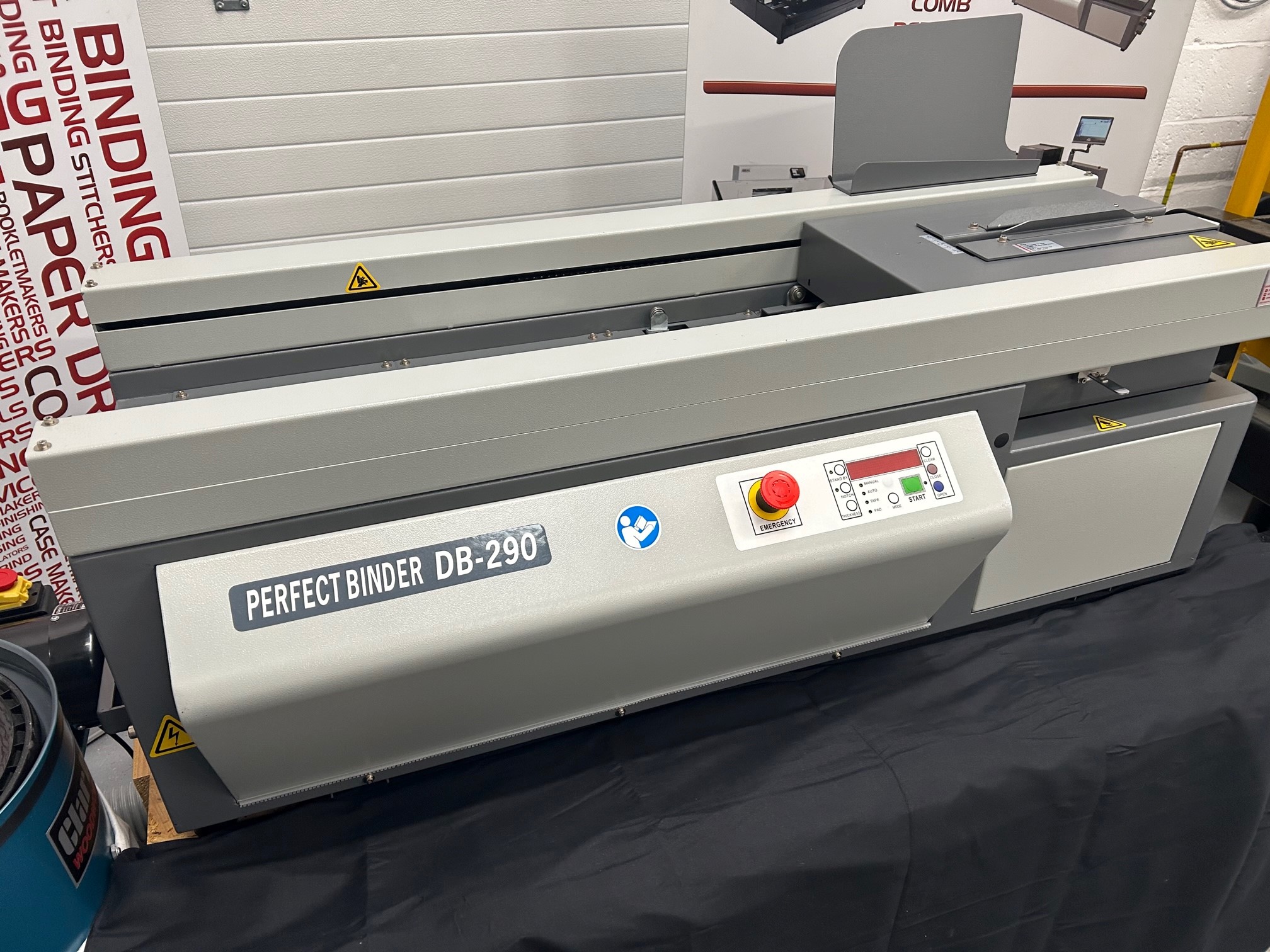 Refurbished Sold Duplo DB290 Perfect Binder at Glendale Presentation Solutions