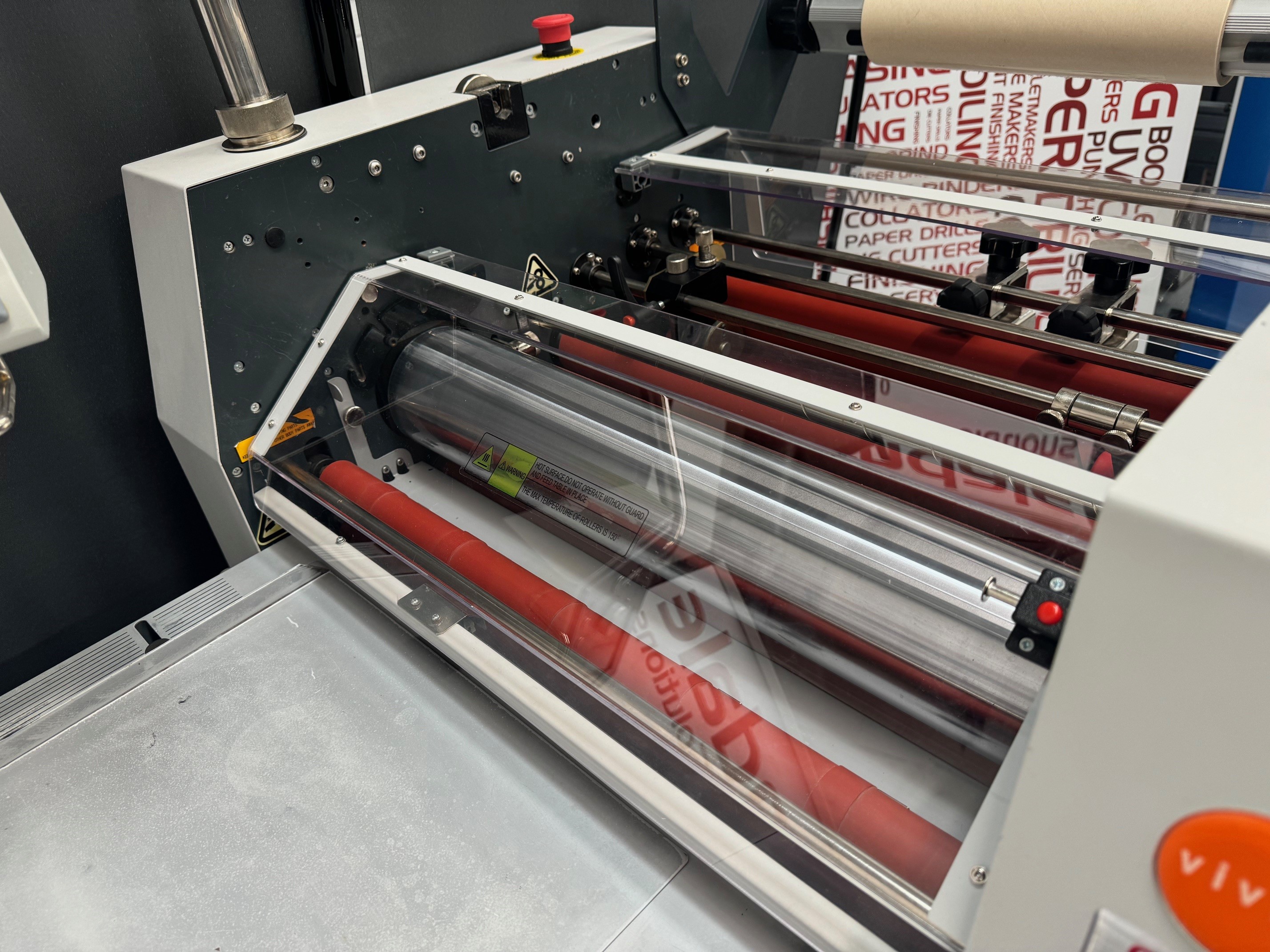 Vivid Matrix 530DP Laminator Foiling