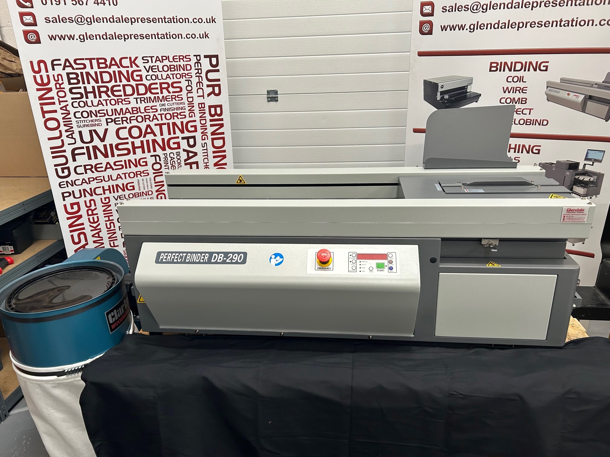 Refurbished Sold Duplo DB290 Perfect Binder at Glendale Presentation ...