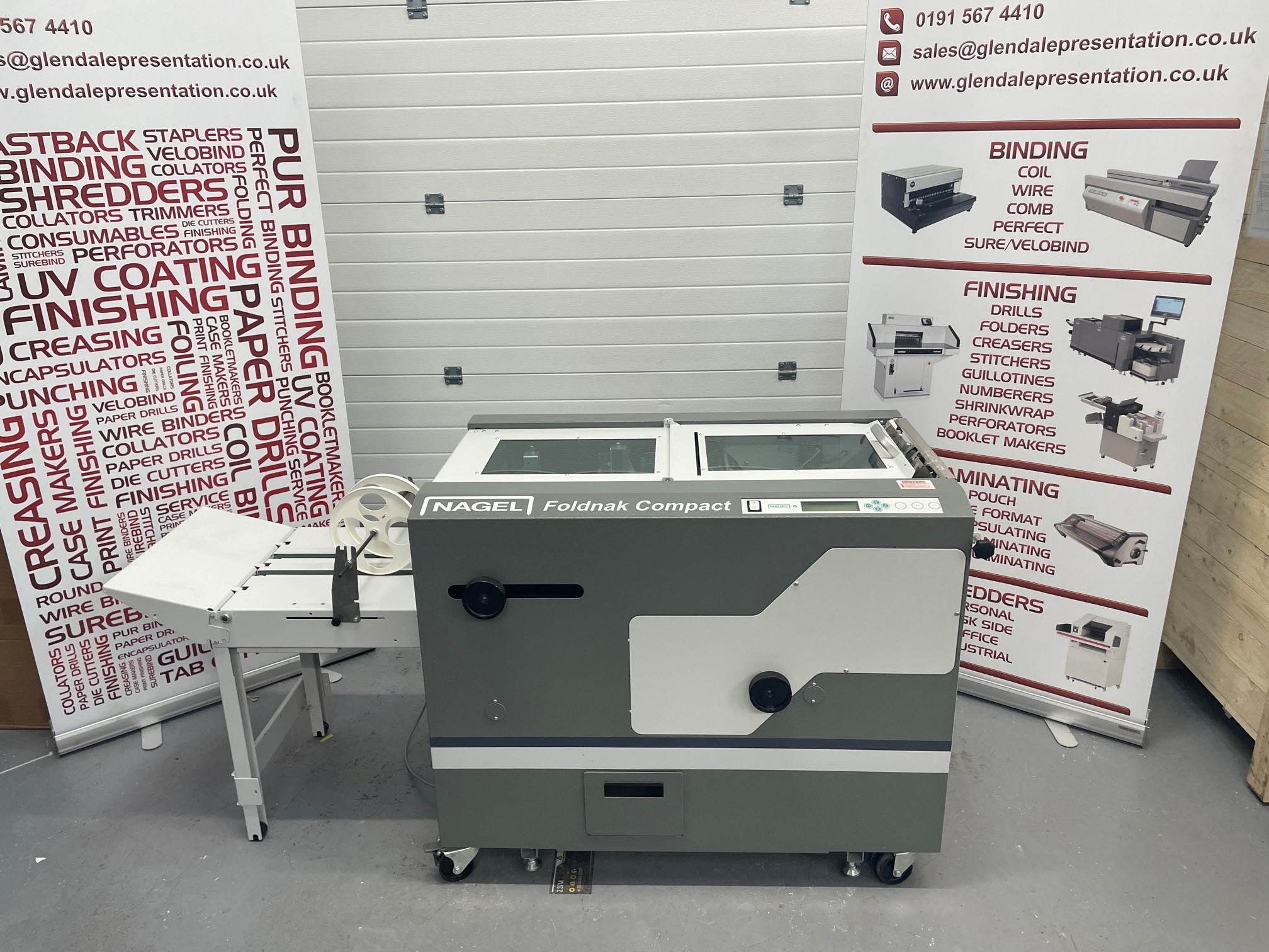 Nagel Foldnak Compact Booklet Maker and Trimmer