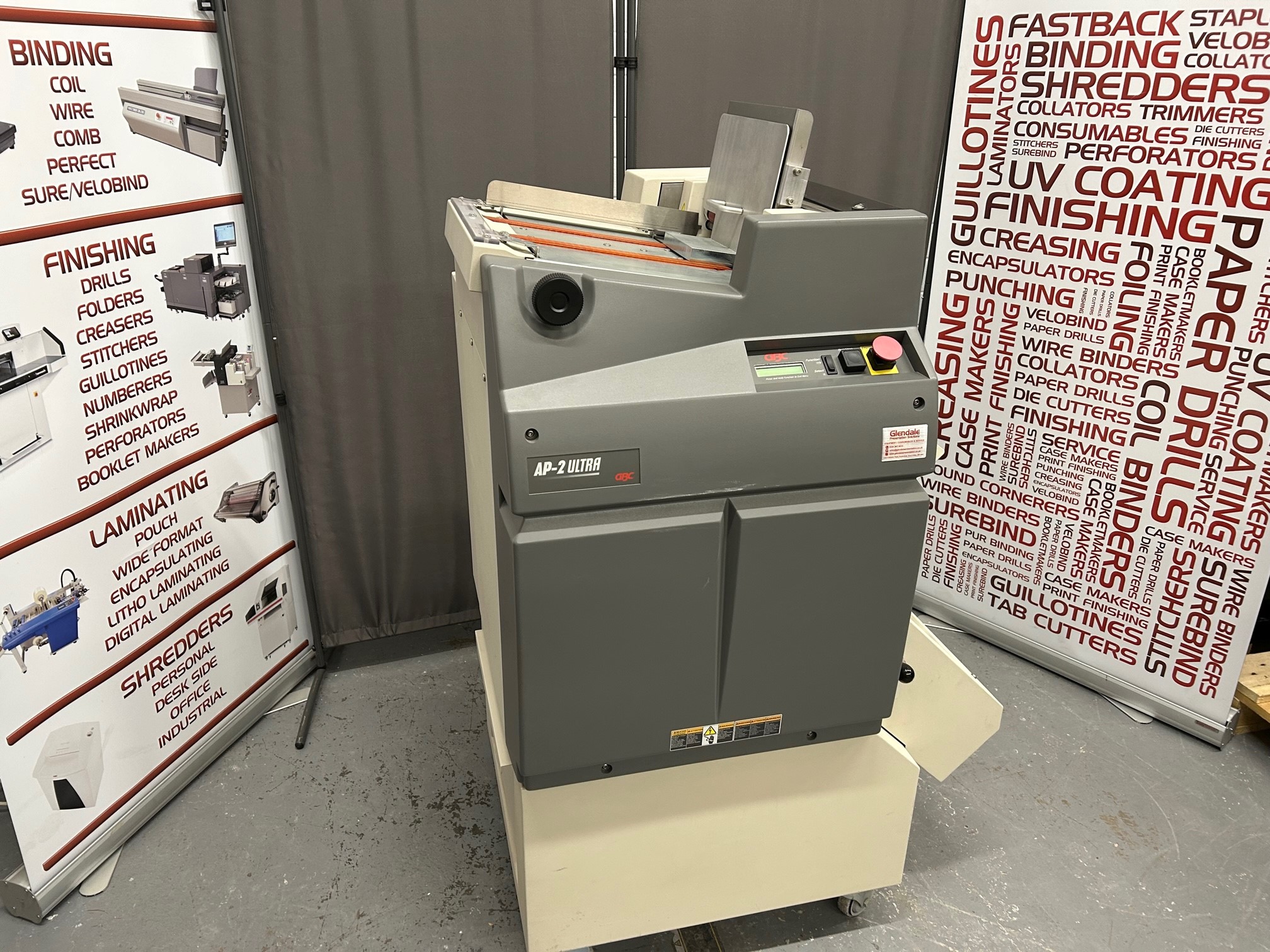 Refurbished Sold GBC AP2 Ultra Automatic Punch at Glendale Presentation ...