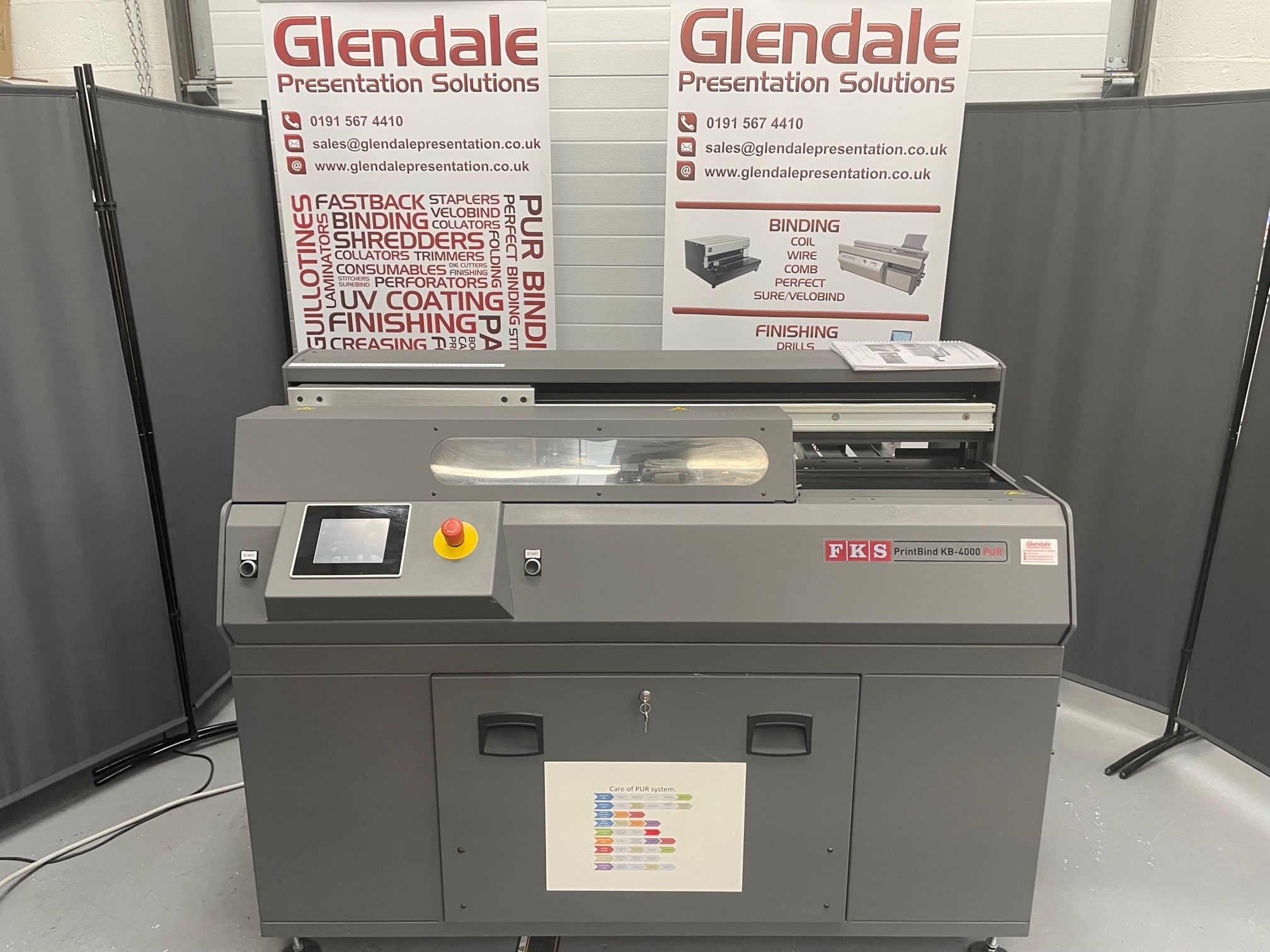 KB4000 PUR Perfect Binder Glendale Presentation Solutions