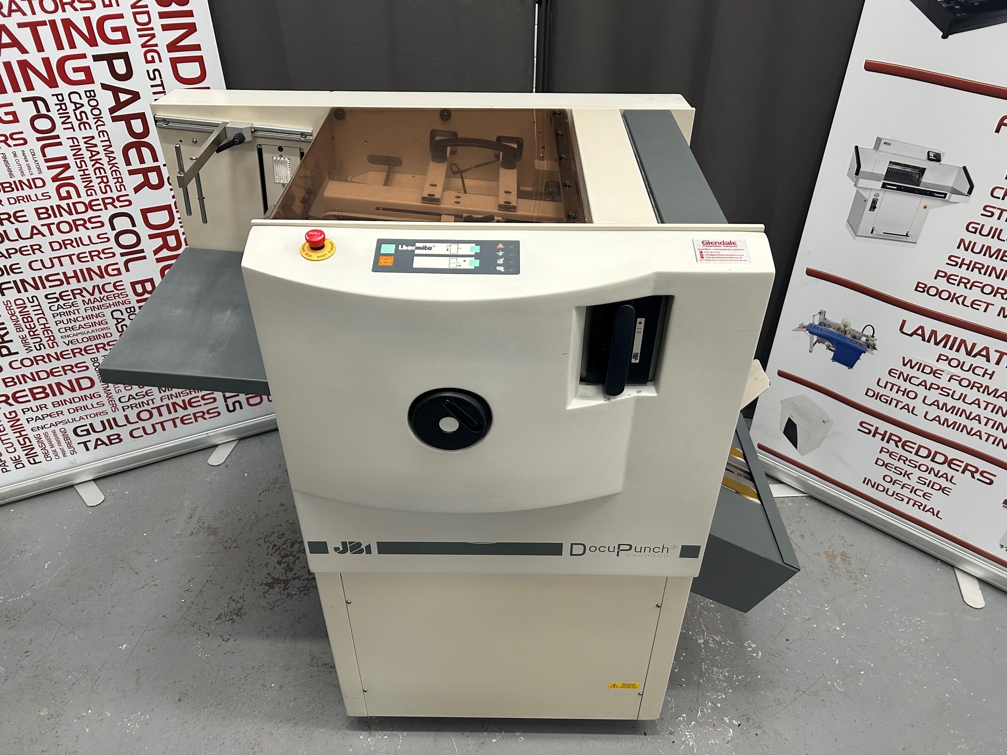 Refurbished Sold JBI DocuPunch Automatic Punch at Glendale Presentation ...