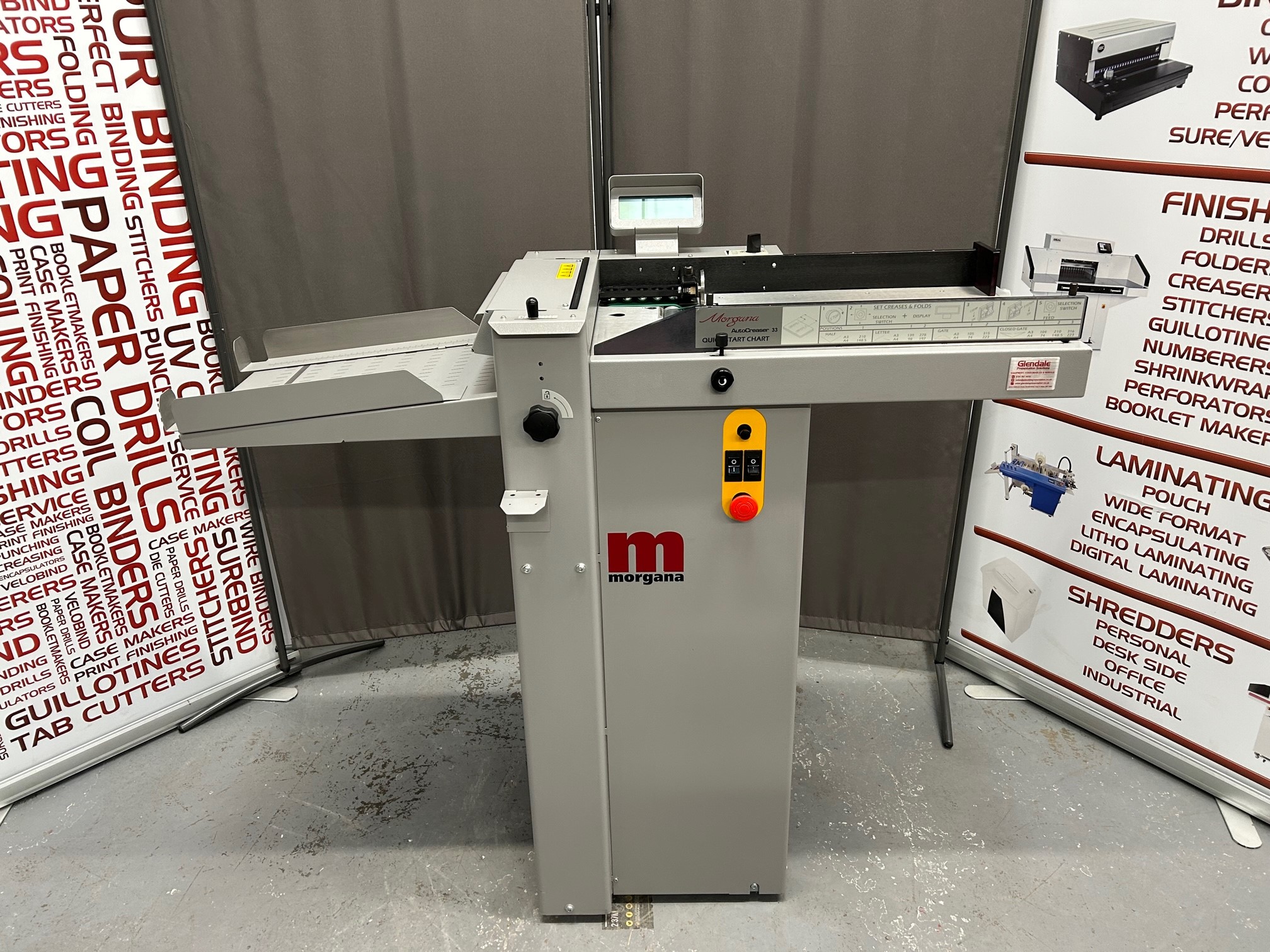 Refurbished Sold Morgana Autocreaser 33 at Glendale Presentation Solutions