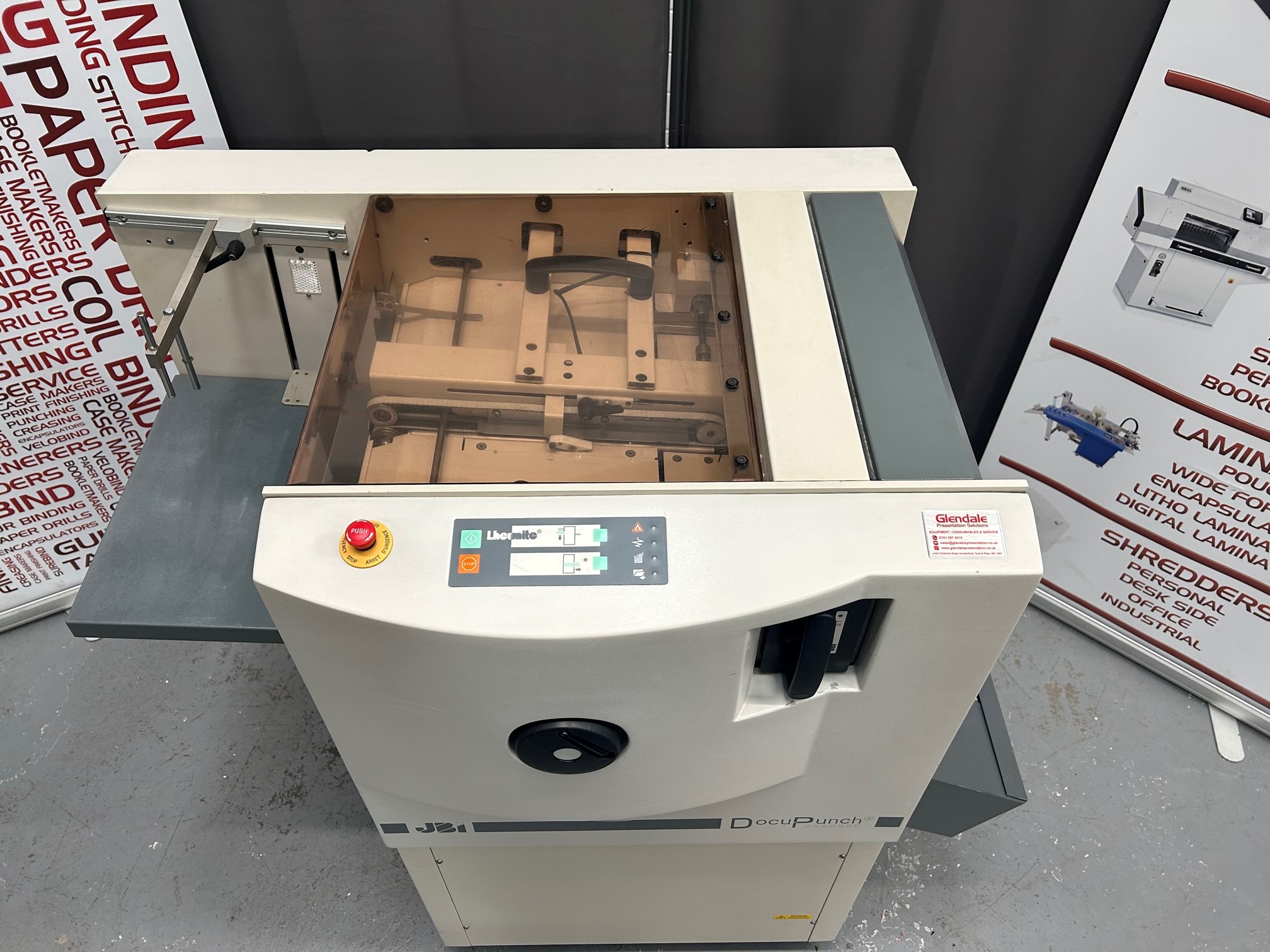 Refurbished Sold JBI DocuPunch Automatic Punch at Glendale Presentation ...