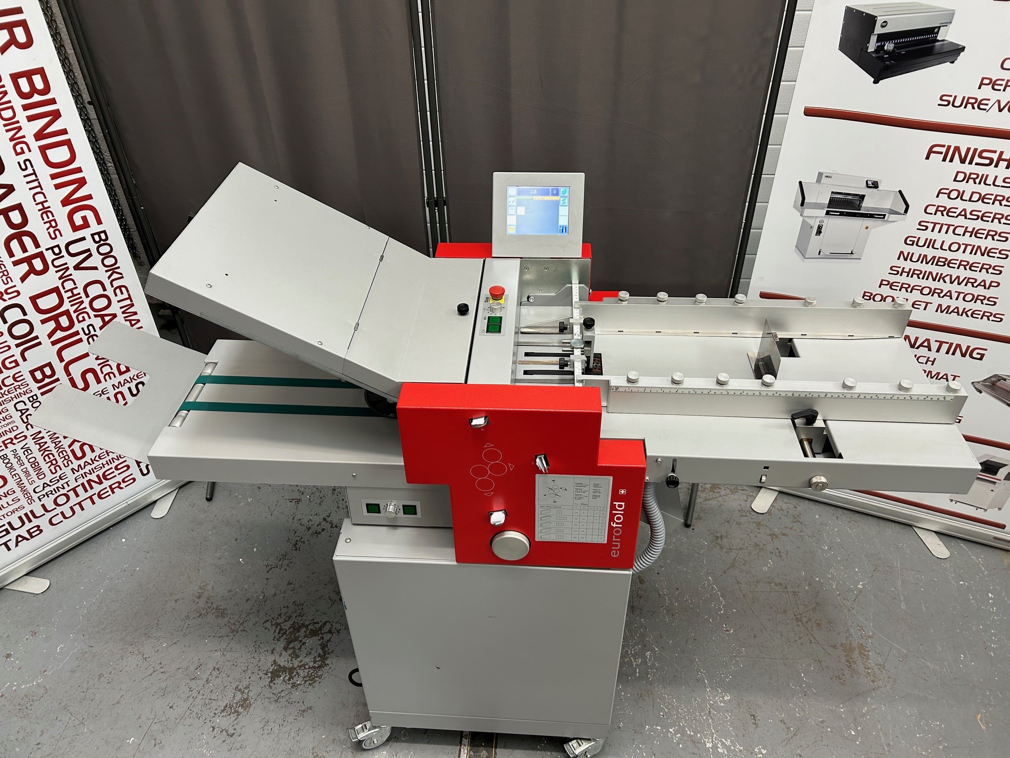 Refurbished Sold Multigraf EuroFold 235SM Paper Folder at Glendale ...