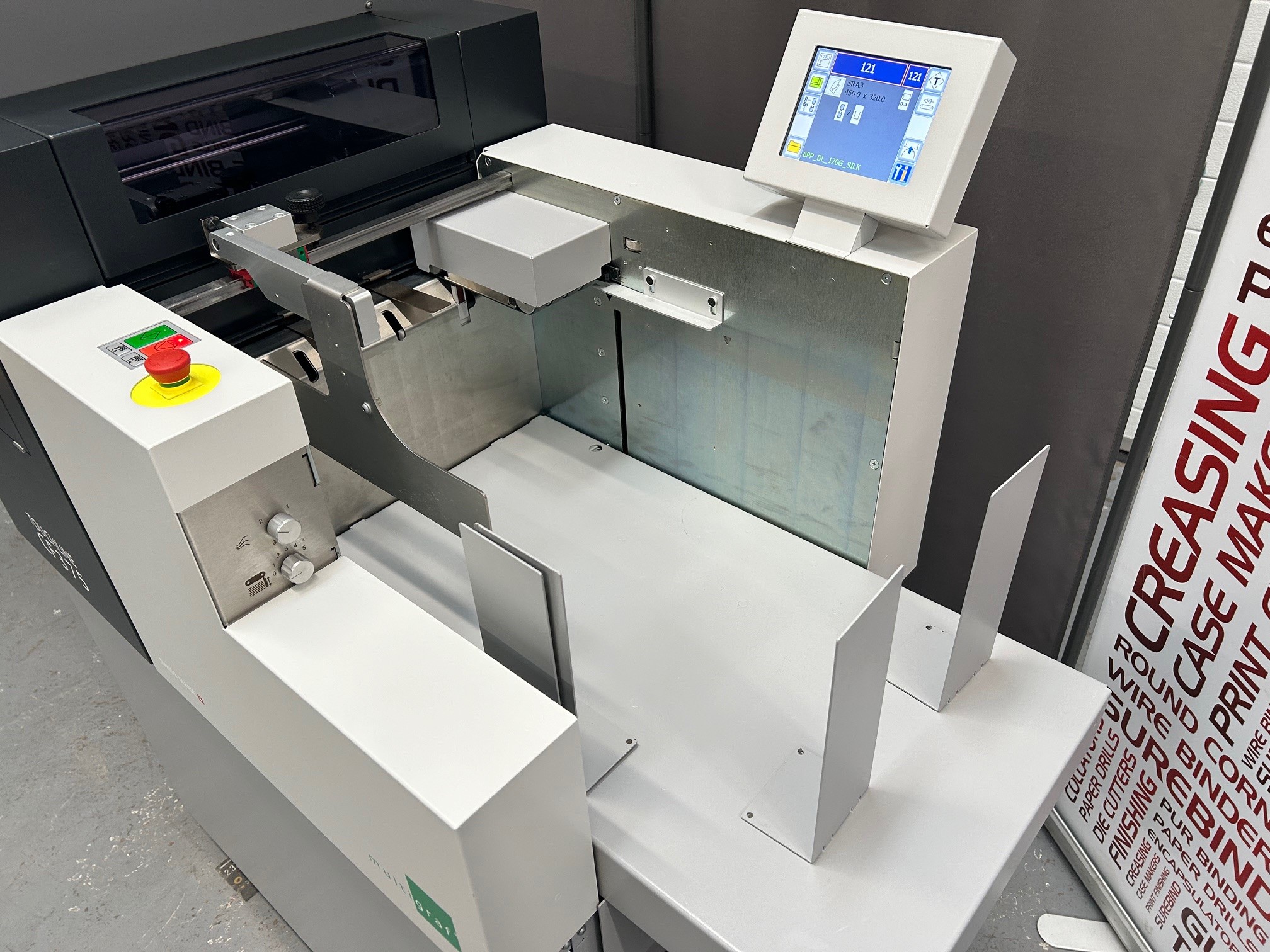 Refurbished Sold Multigraf Touchline CF375 Creaser Folder at Glendale ...