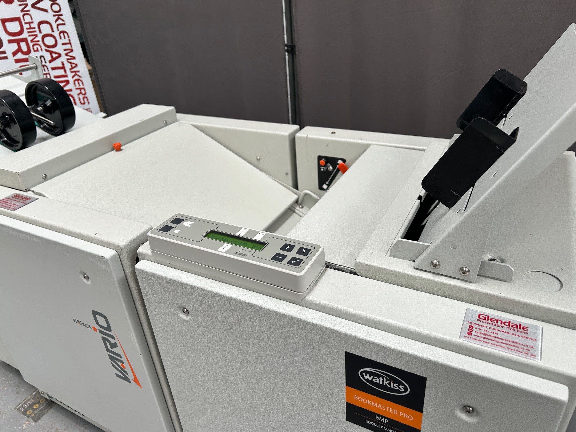 Refurbished Sold Watkiss Morgana BookMaster Pro Booklet Maker at Glendale Presentation Solutions