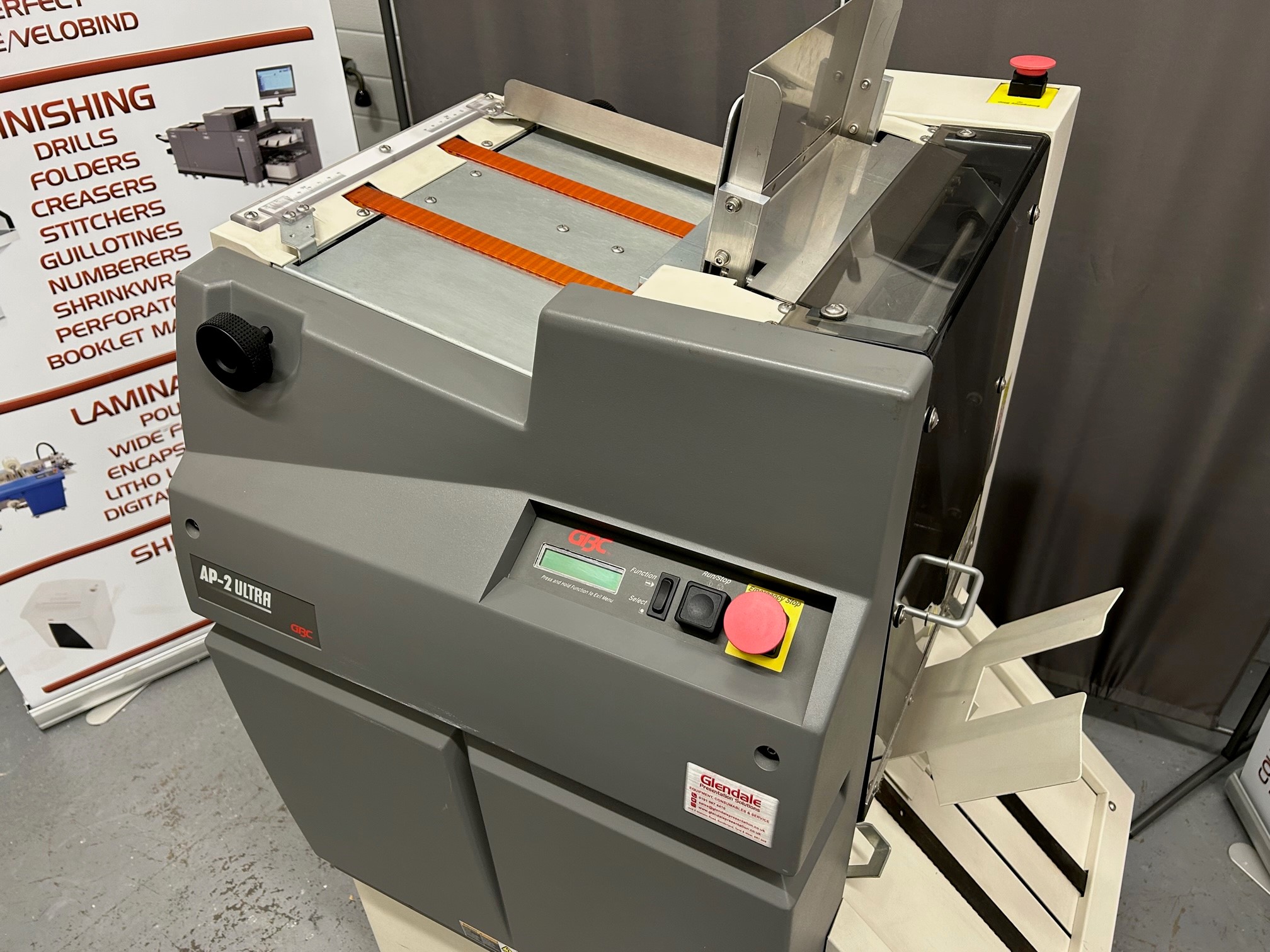 Refurbished Sold GBC AP2 Ultra Automatic Punch at Glendale Presentation ...