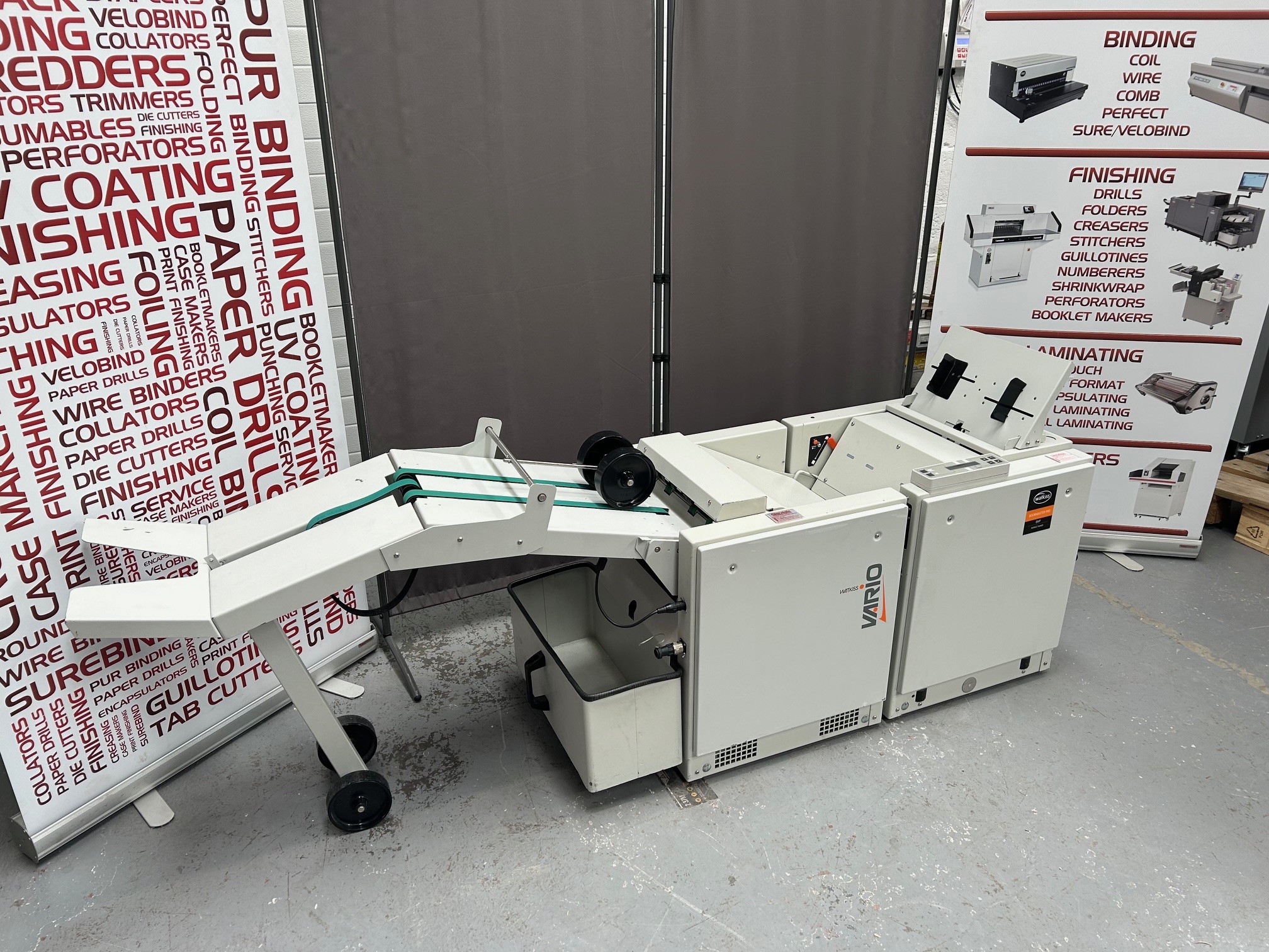 Refurbished Sold Watkiss Morgana BookMaster Pro Booklet Maker at Glendale Presentation Solutions