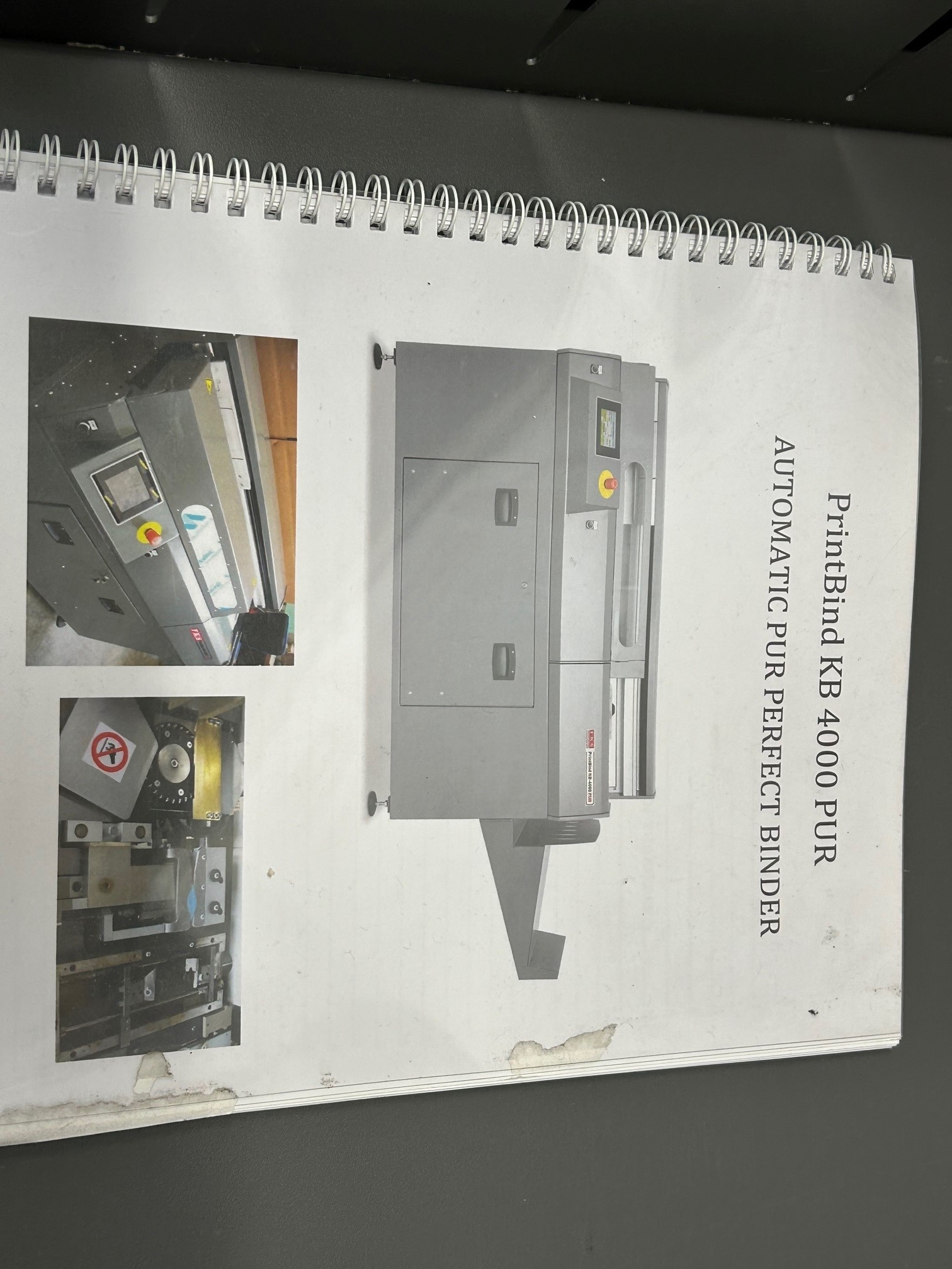 KB4000 PUR Perfect Binder - Glendale Presentation Solutions