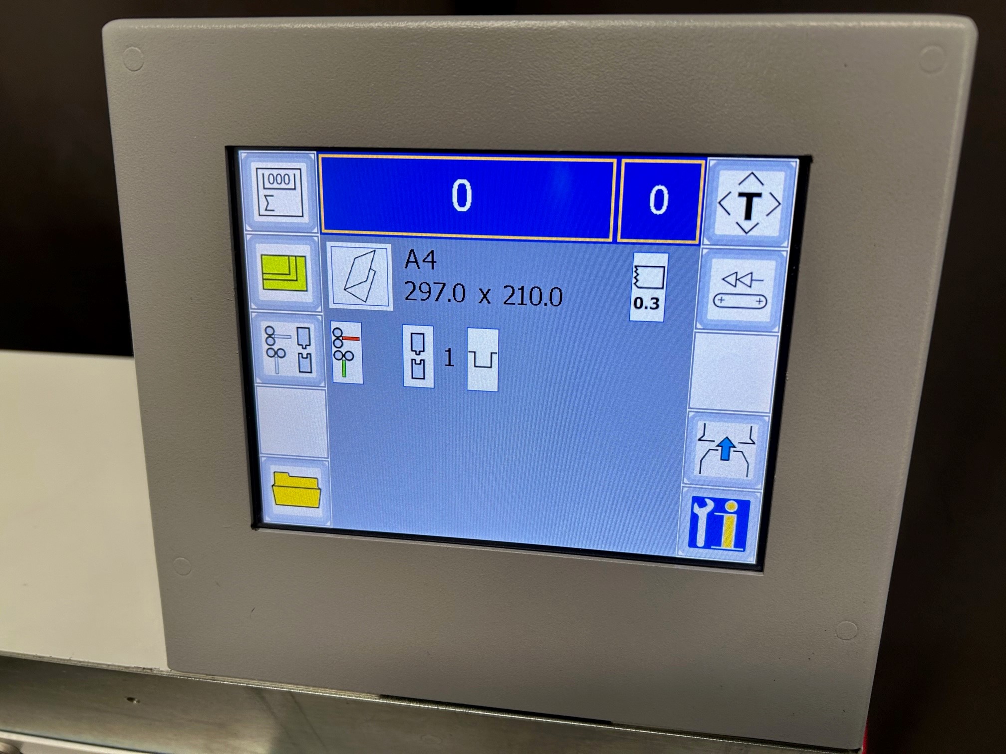 Refurbished Touchline CF375 Creaser Folder