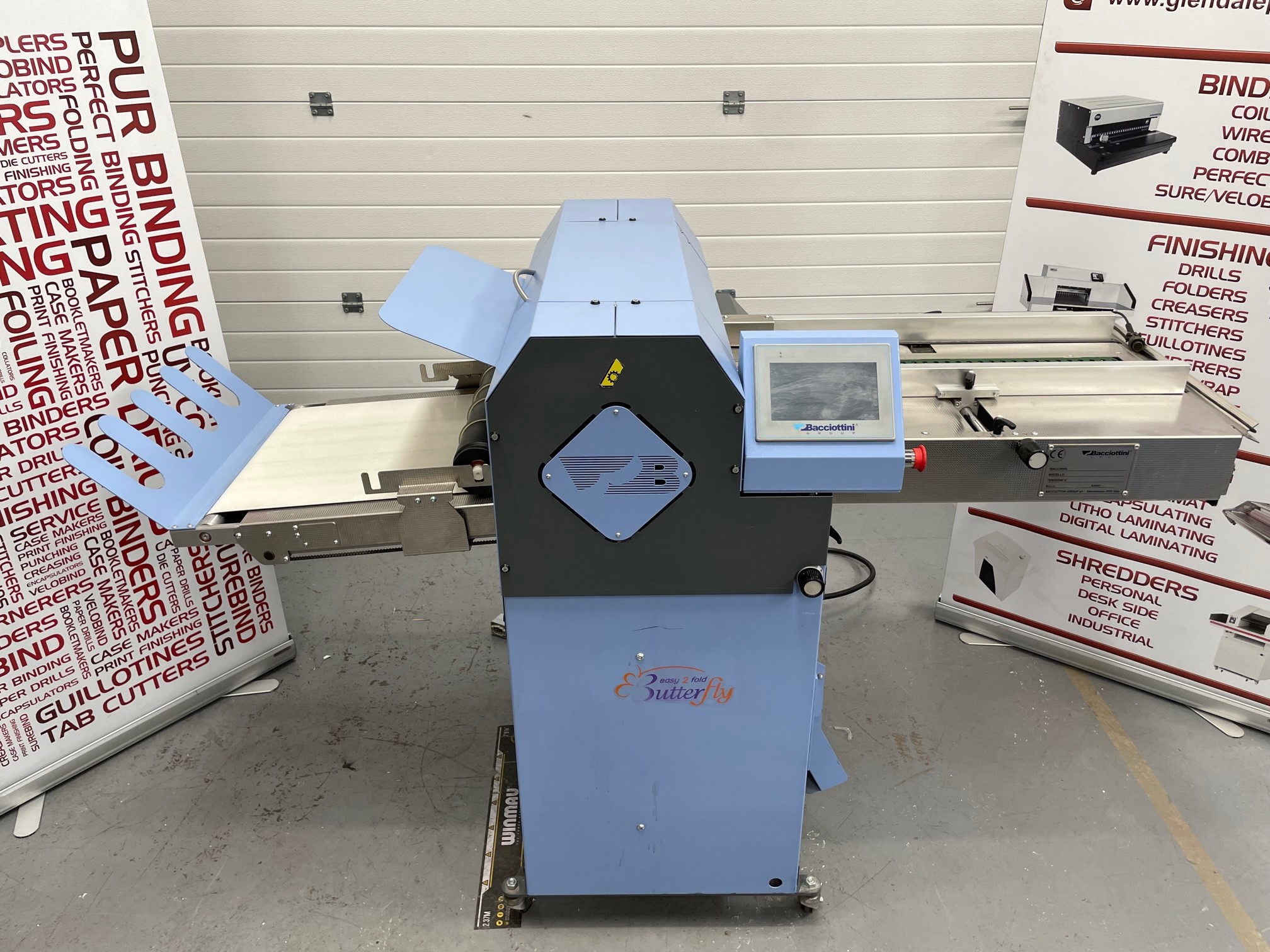 Bacciottini Pitstop FM High Speed Creaser & Butterfly Folder