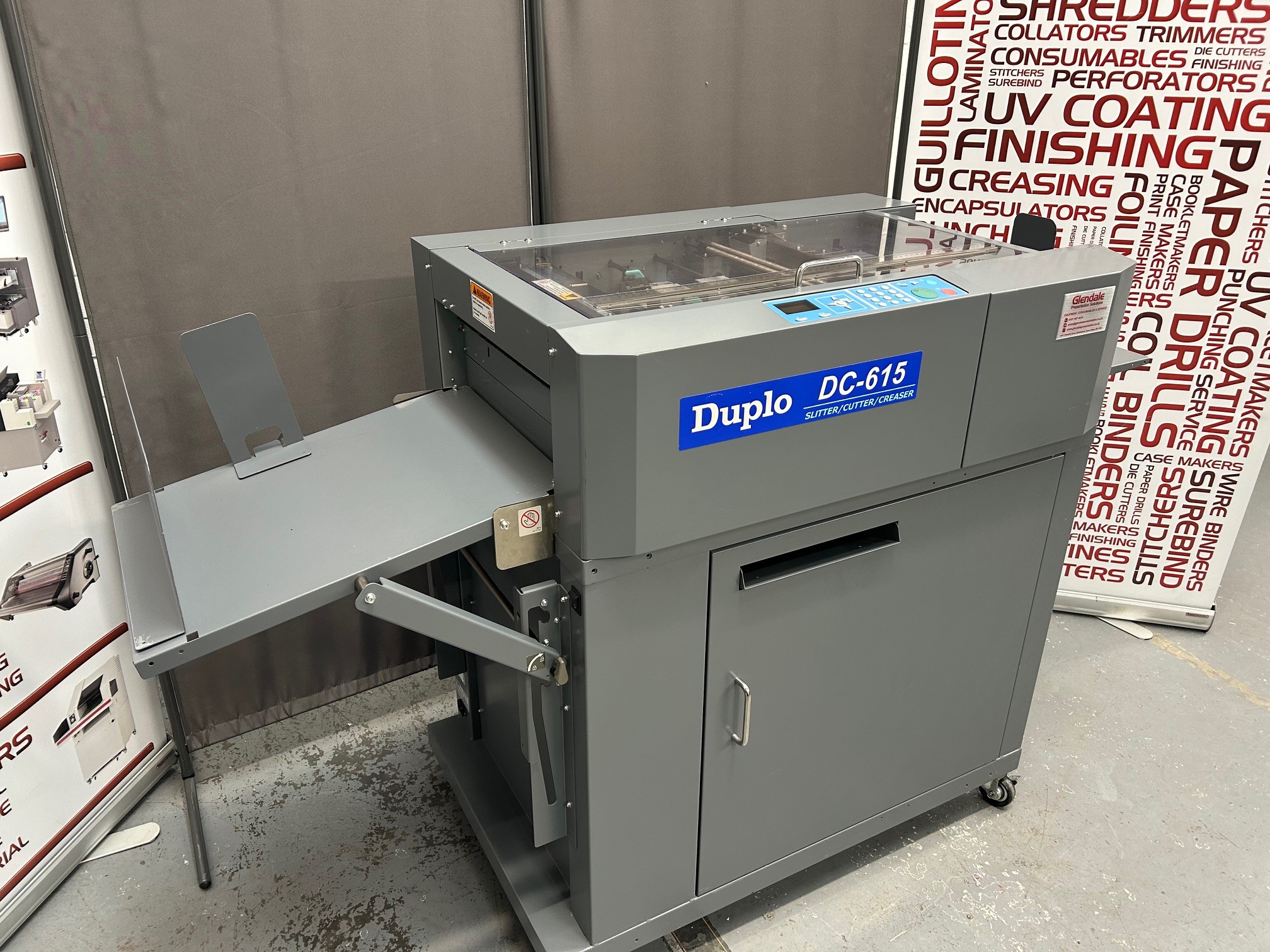 Refurbished Sold Duplo DC615 Slitter/Cutter/Creaser at Glendale ...