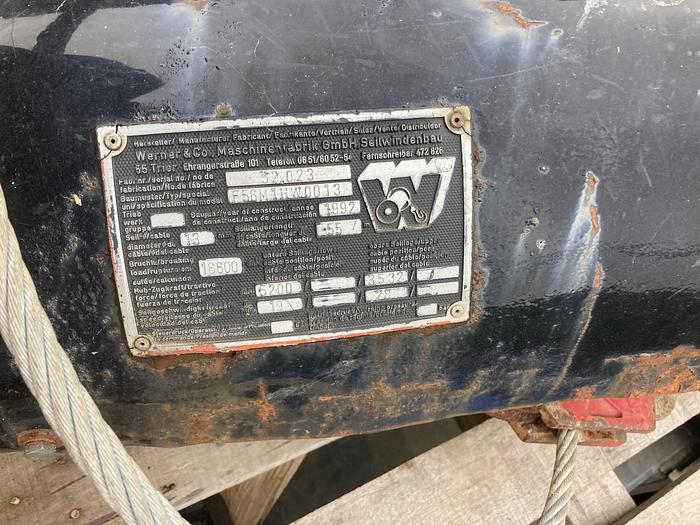 Used Werner F56 PTO Winch for Sale in Ingleton, United Kingdom