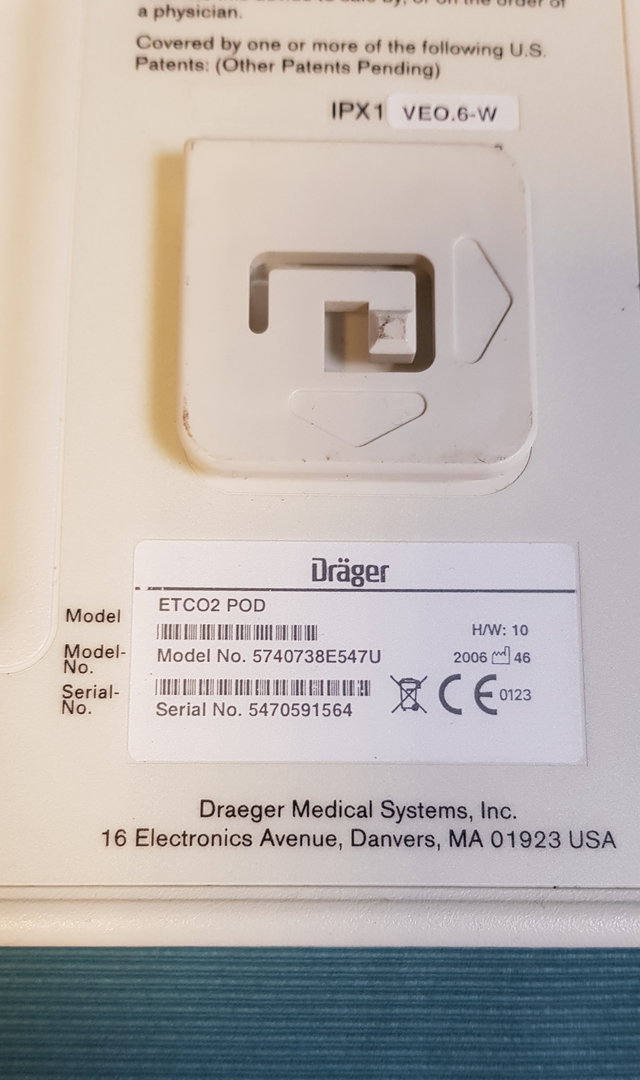 Gebraucht Dräger Infinity etCO2 Microstream SmartPod zum Verkauf in ...