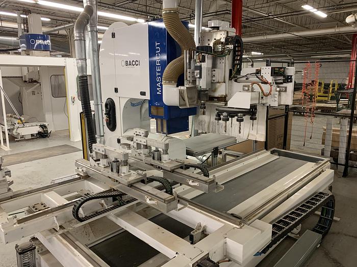Used Bacci Mastercut Cnc Bandsaw With Router Unit For Sale At Pruitt Machinery