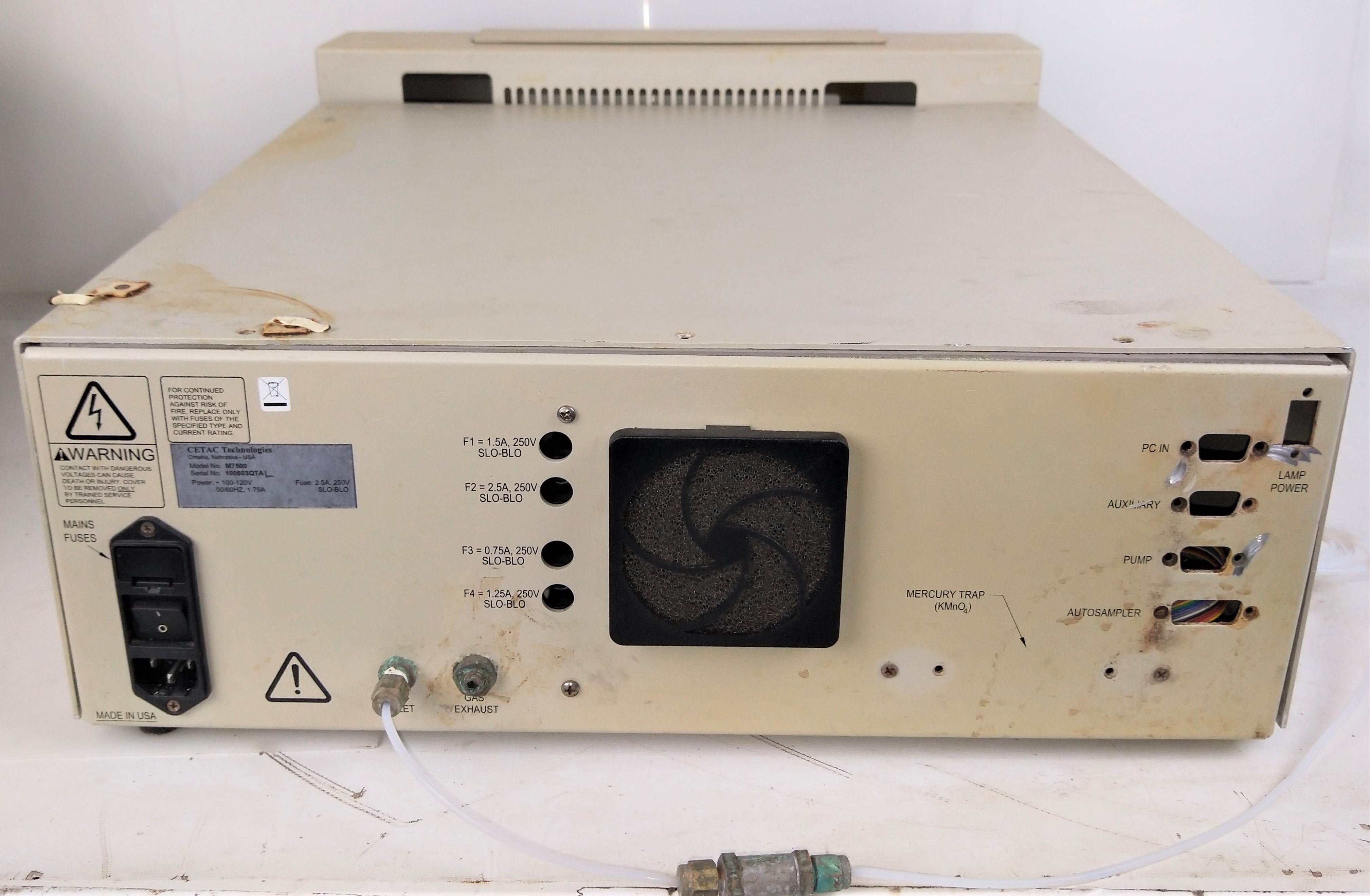 AS CETAC QuickTrace M-7500汞分析仪在Chemistry RG Consultant Inc出售 - bob手机版 ...