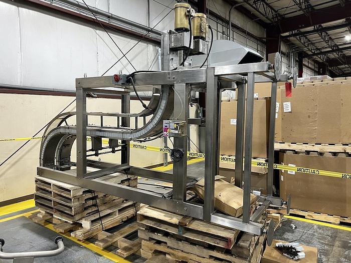 Used DESCON Container Lowerator Conveyor – Gripper Type for Sale at ...