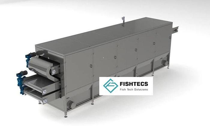 Frozen fish blocks thawing