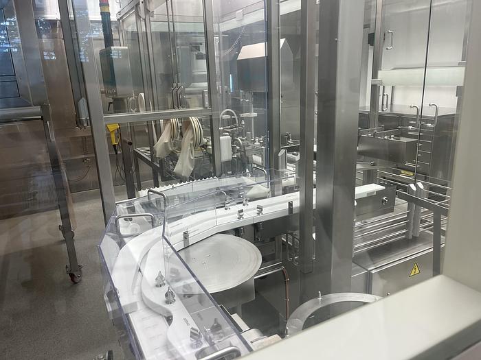 Used GRONINGER - Liquid Filling Line - DFVG 4001 + KVG 211A for Sale at ...